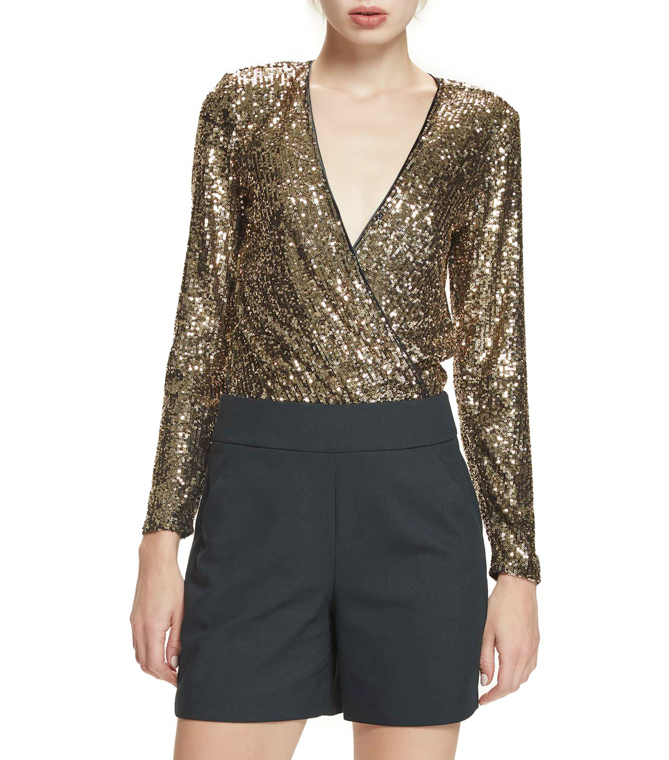 Julio Body Cuello "V" Manga Larga Mujer - El Palacio de Hierro