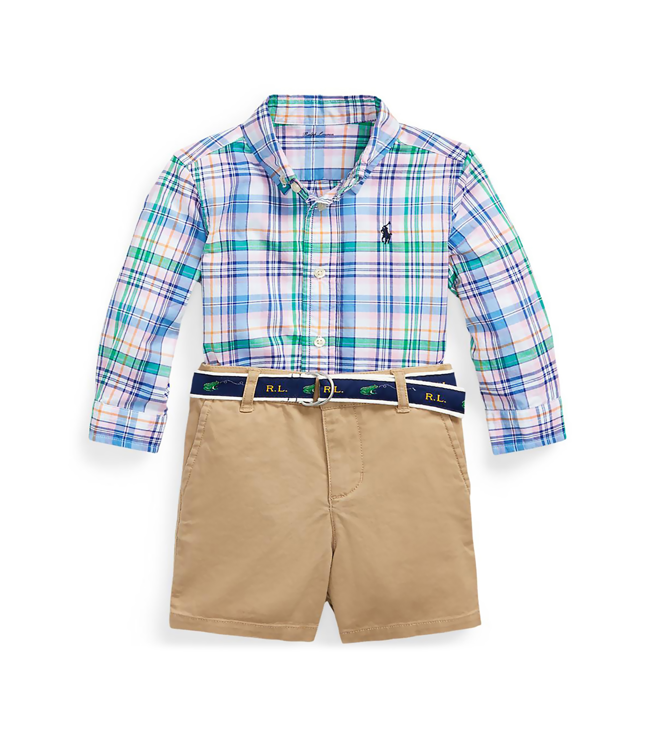 Polo Ralph Lauren Conjunto 3 Piezas Bebé - El Palacio de Hierro