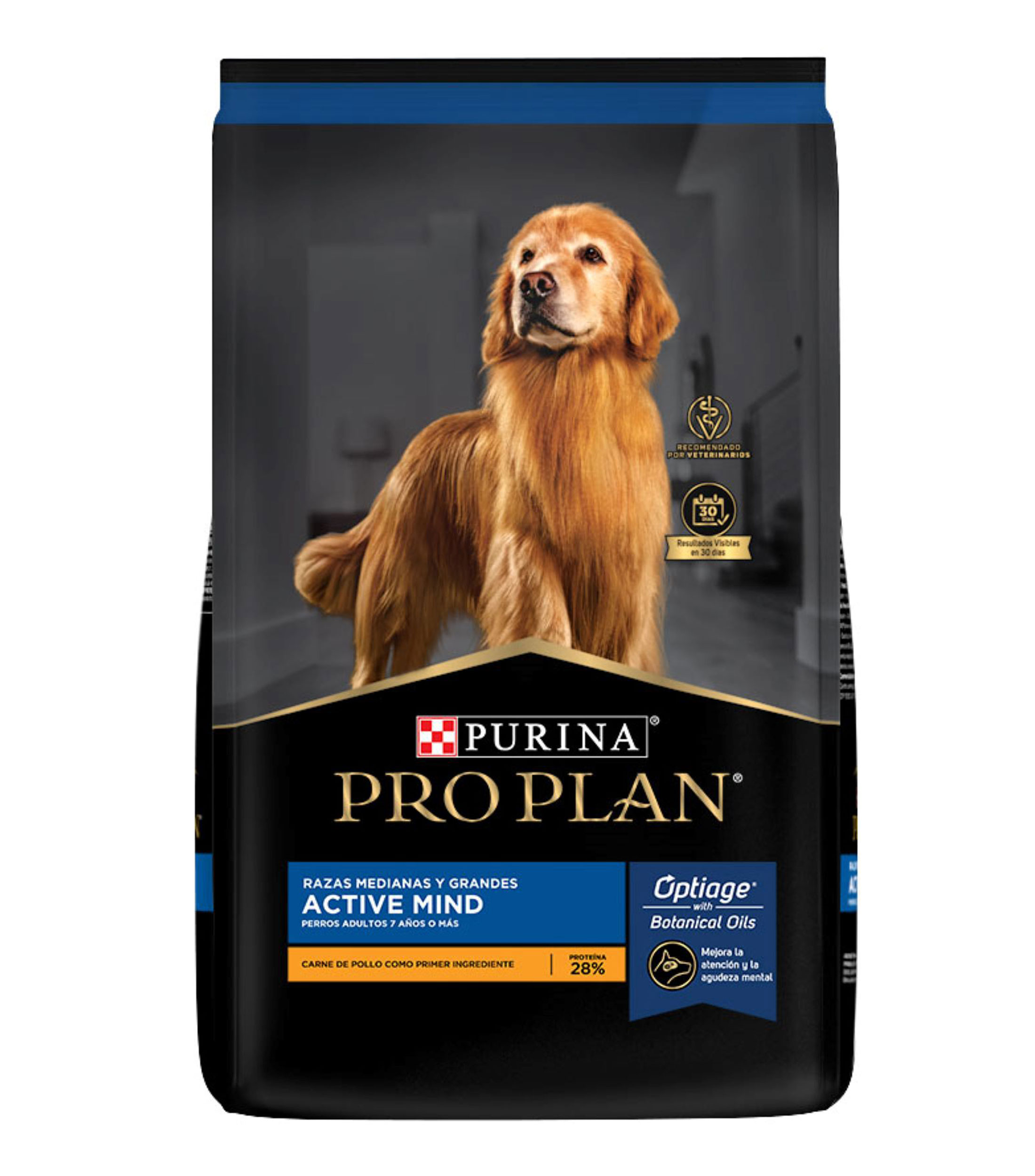 Purina Pro Plan Alimento Seco para Perro OptiAge - Razas Medianas y ...