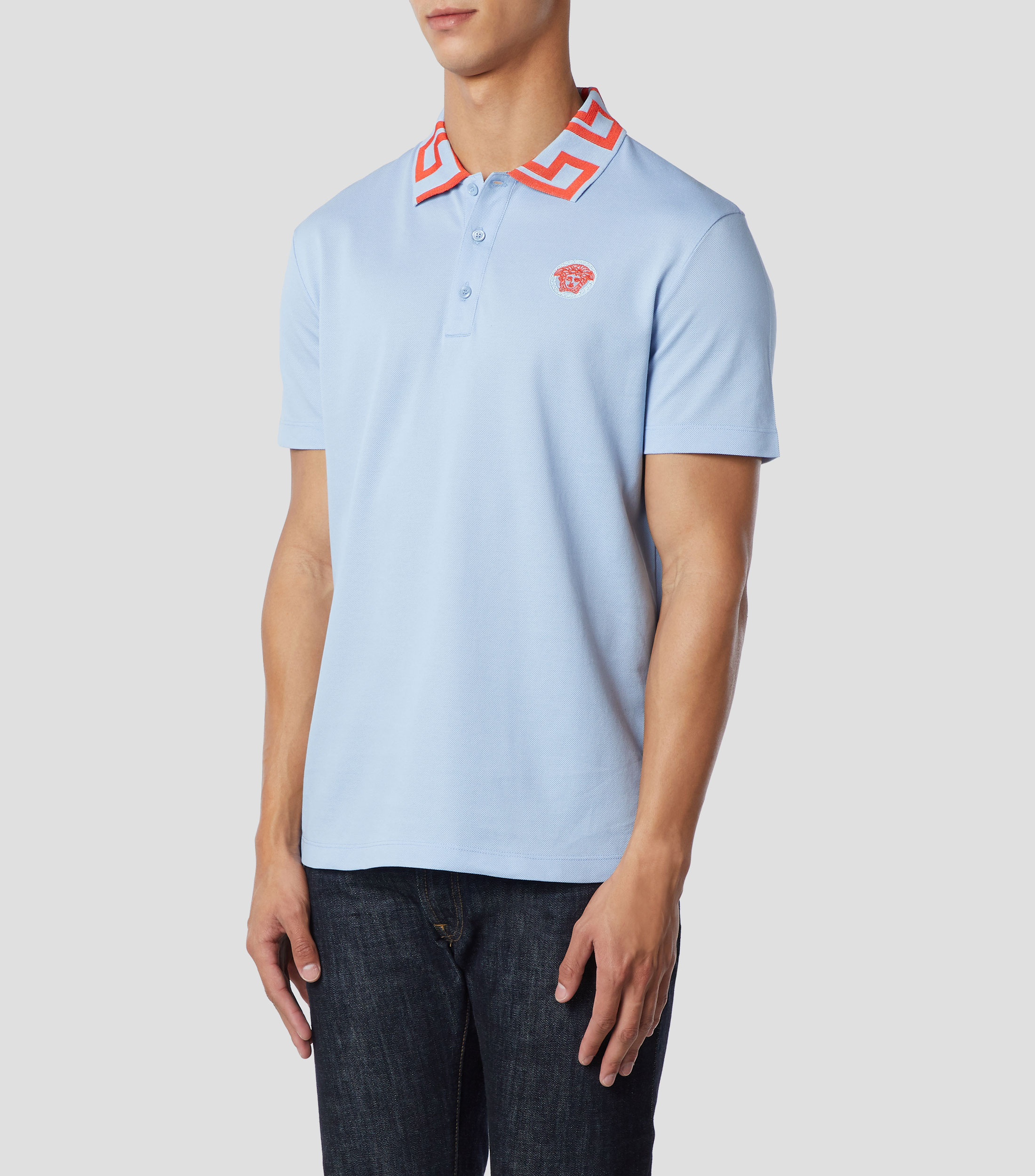 Versace: Playera tipo polo con manga corta Hombre | El Palacio de Hierro