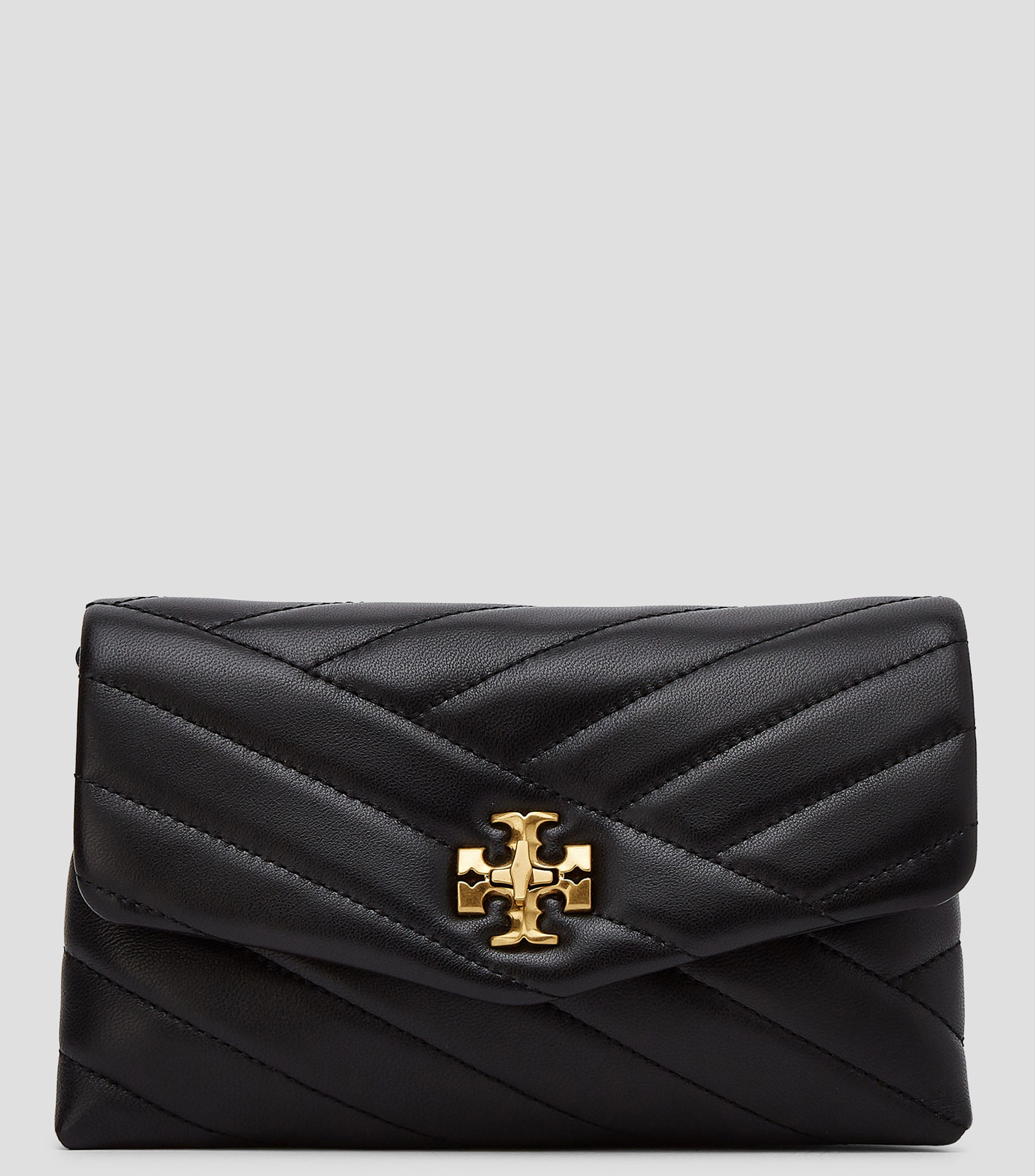 Tory Burch: Cartera con Correa Negra en Piel Kira Mujer | El Palacio de ...