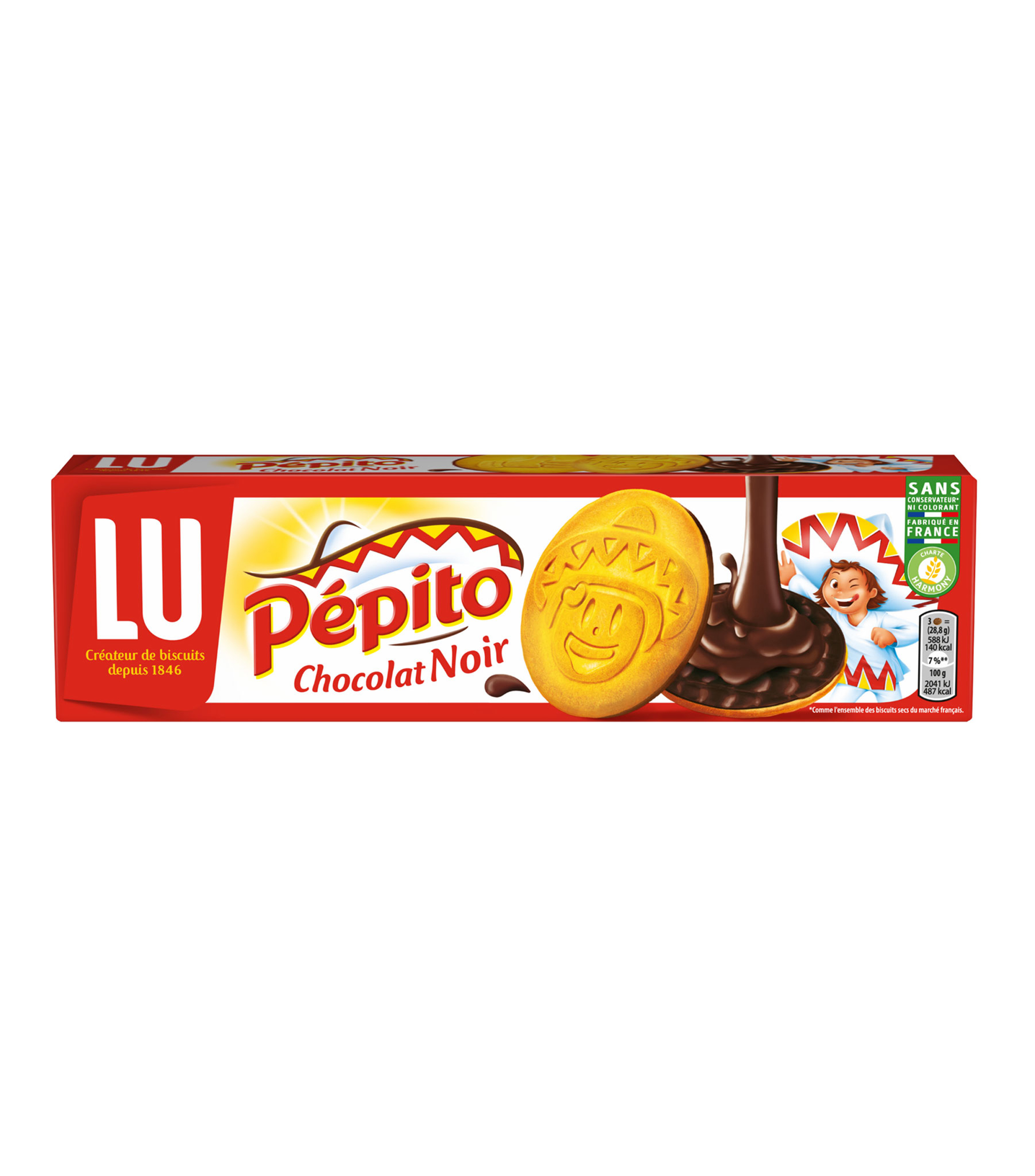 LU | Galletas Pépito Chocolate Amargo, 192 gr | El Palacio de Hierro