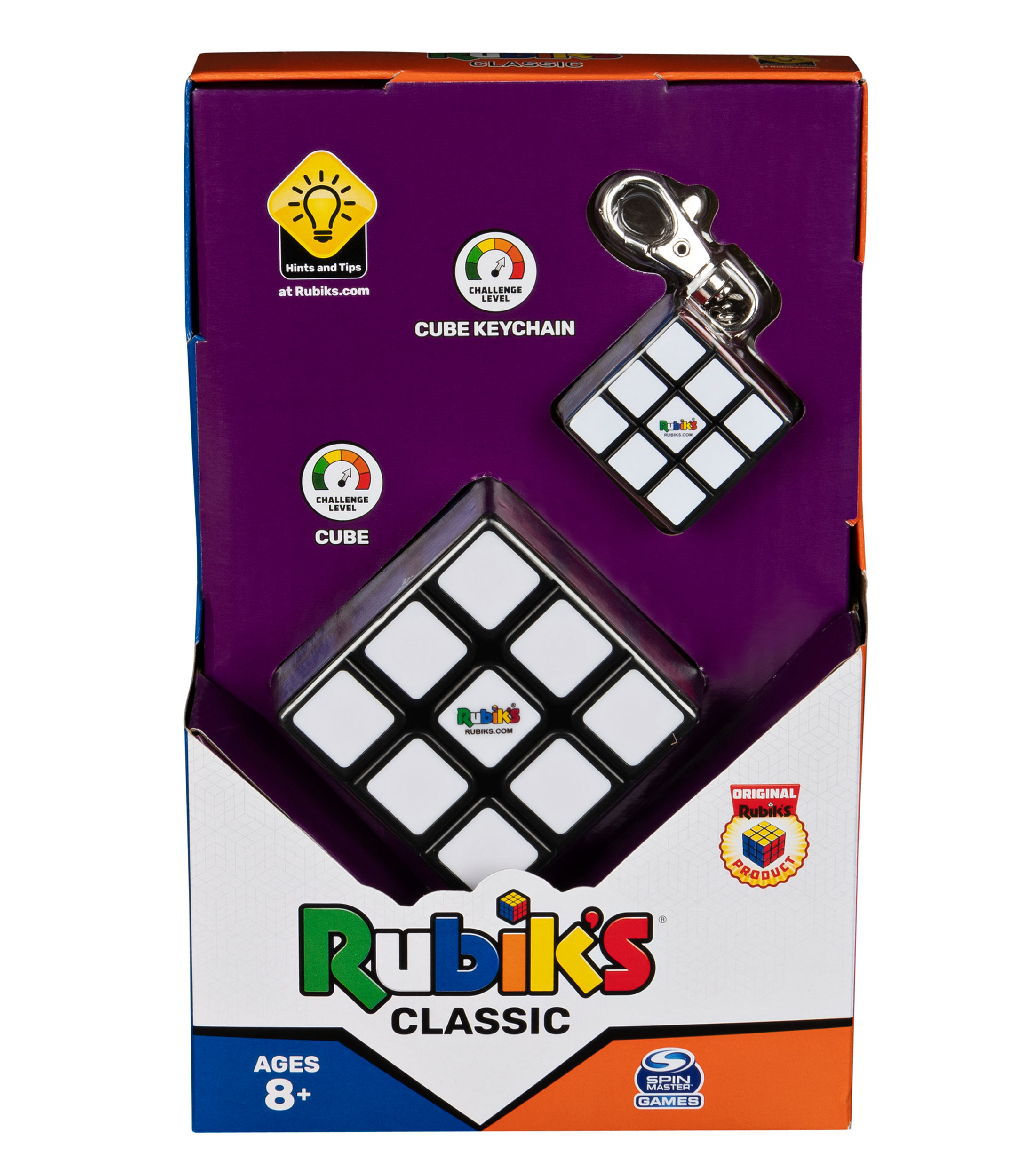 Rubik's Pack Rubik's 3x3 con Llavero - El Palacio de Hierro