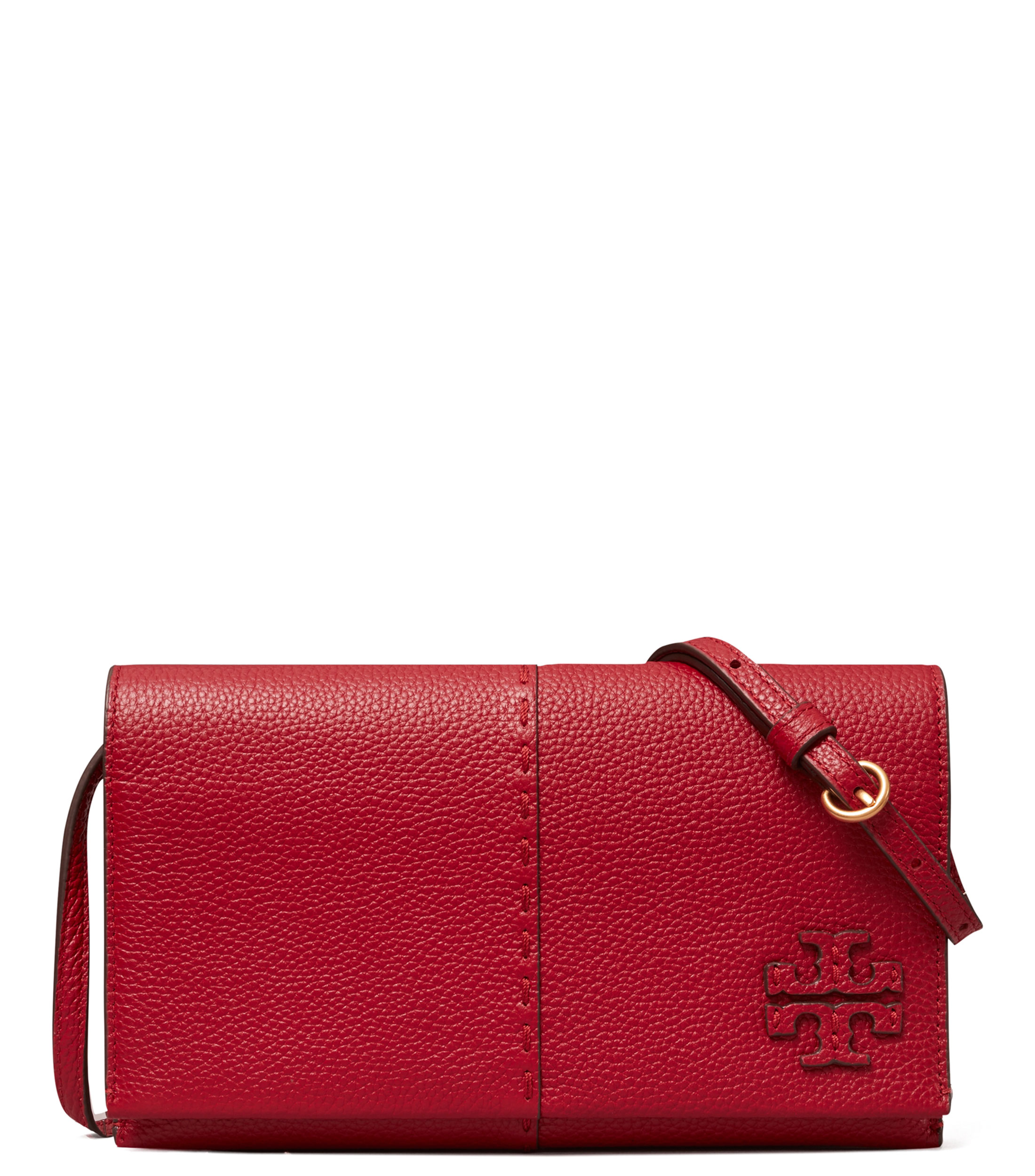 Tory Burch: Cartera en Piel rojo Miller Crossbody Mujer | El Palacio de ...