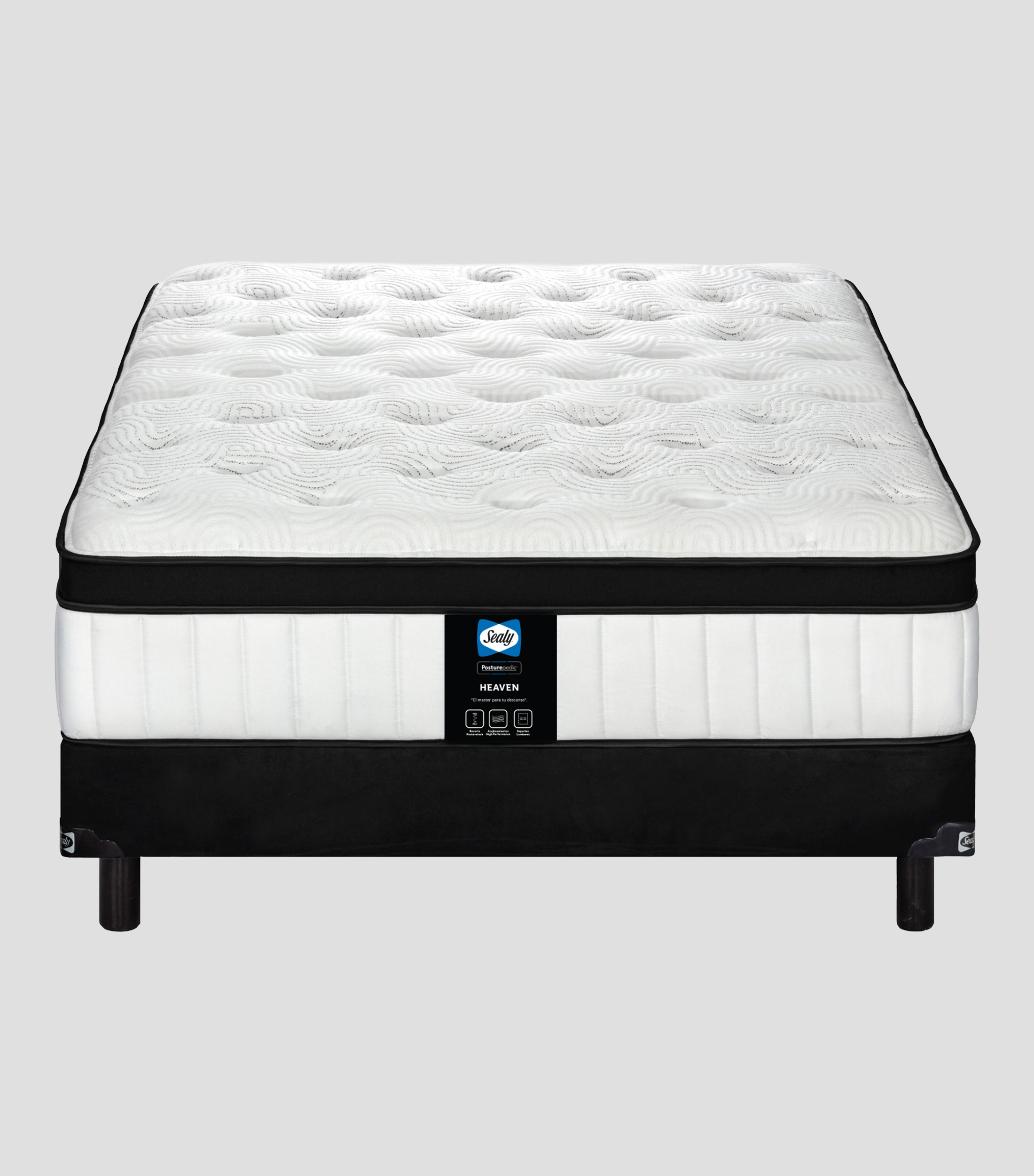 Sealy Set de Colchón y Box Heaven King Size - El Palacio de Hierro
