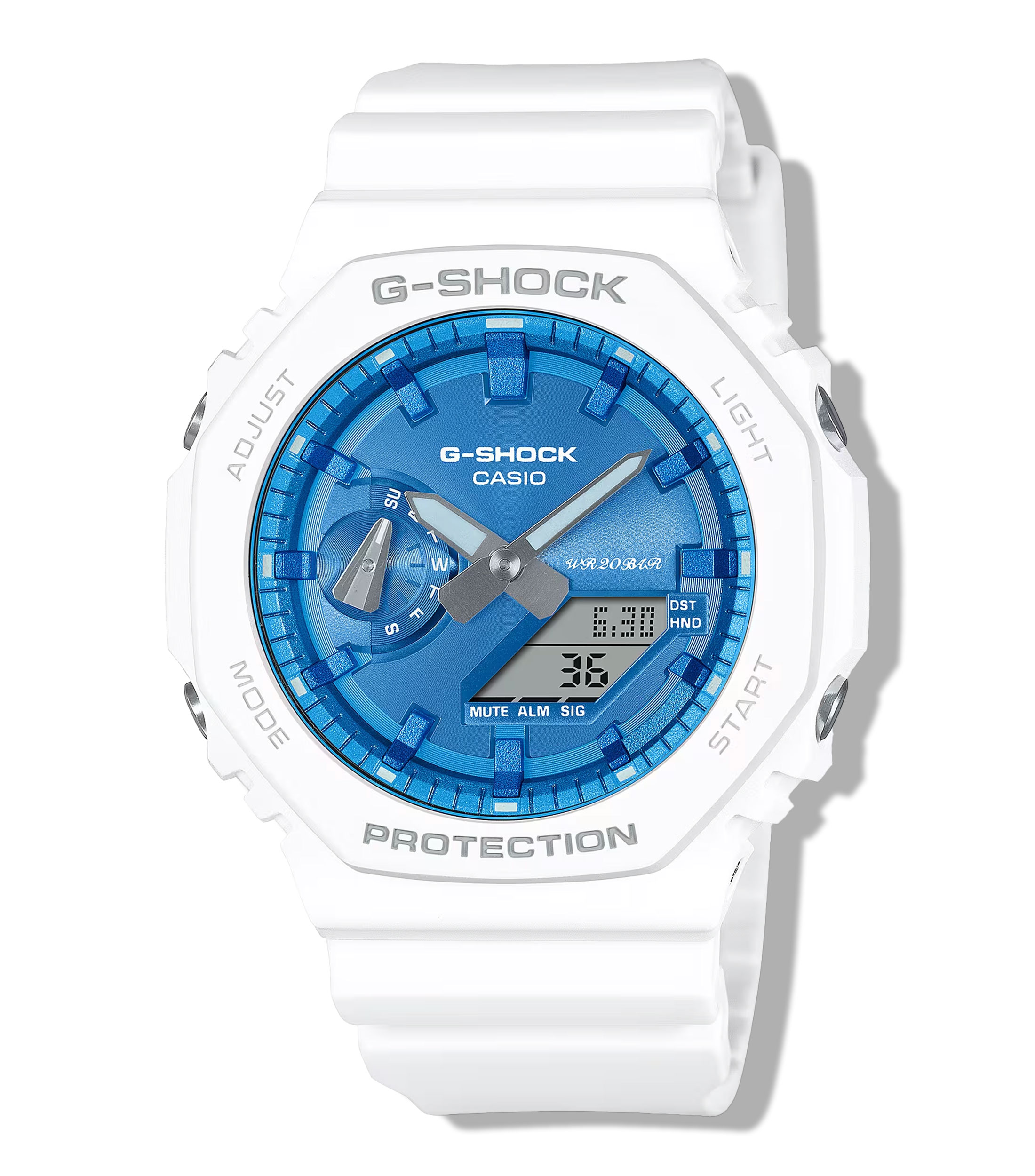 Casio: Reloj para Hombre G-Shock Precious Heart Casual, Blanco | El ...