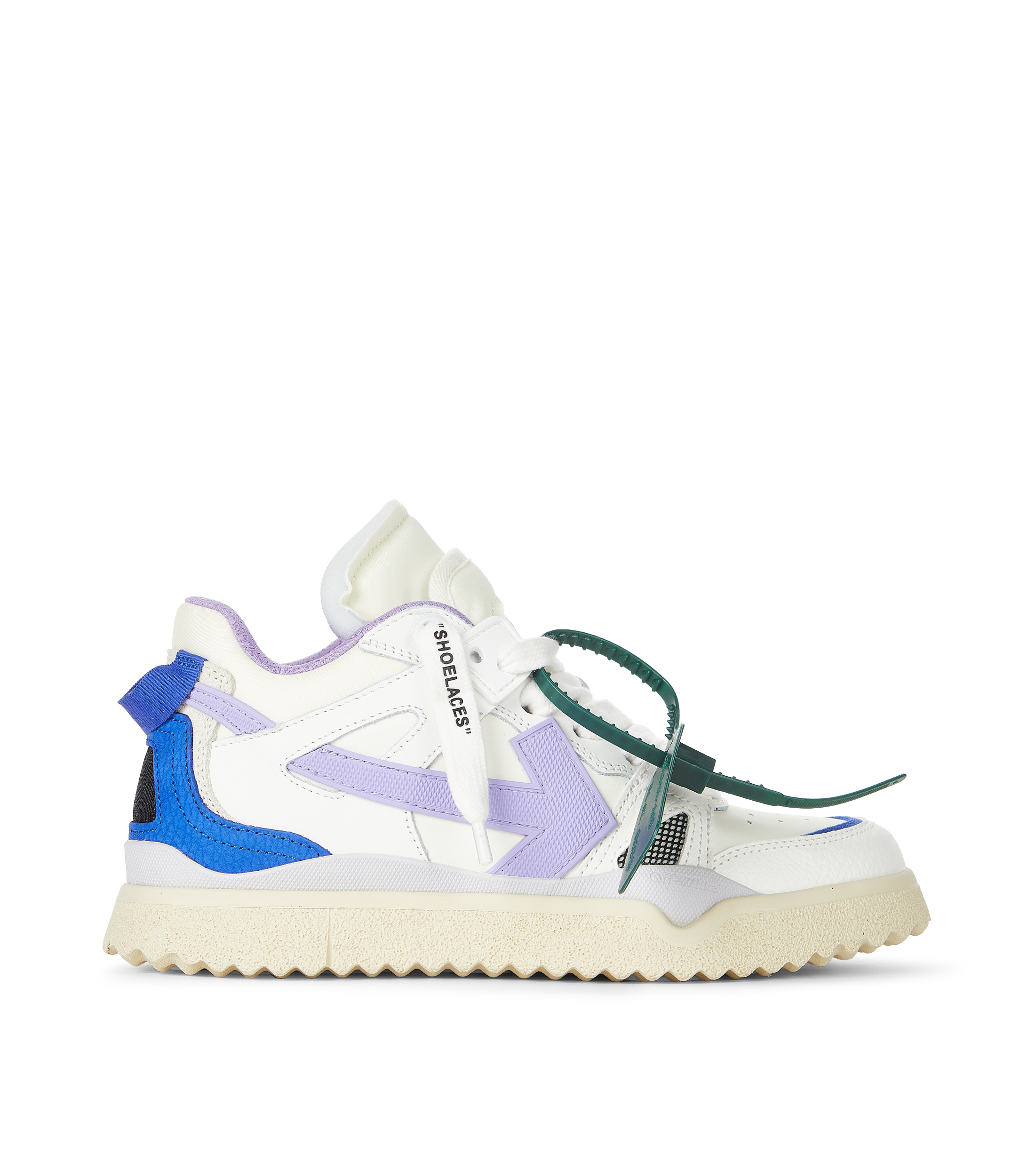 Off-White: Tenis casuales Midtop Sponge en piel Mujer | El Palacio de ...