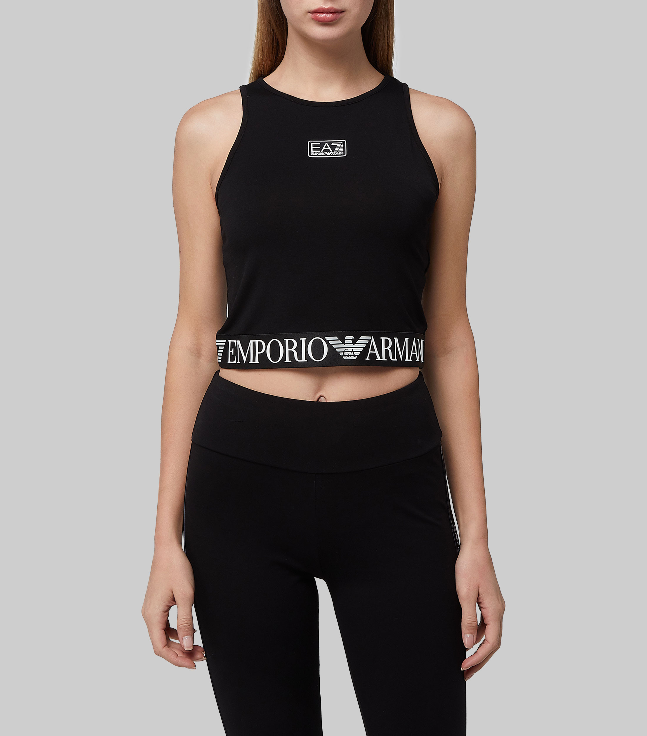 EA7 Emporio Armani: Tank Top Cuello Redondo Sin Mangas Mujer | El ...