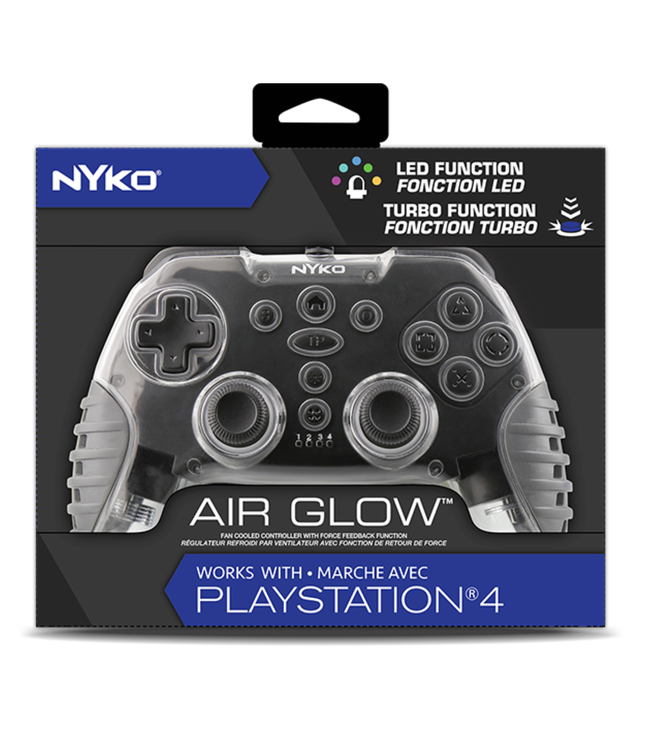Nyko Control Alámbrico Airglow PlayStation 4 - El Palacio de Hierro