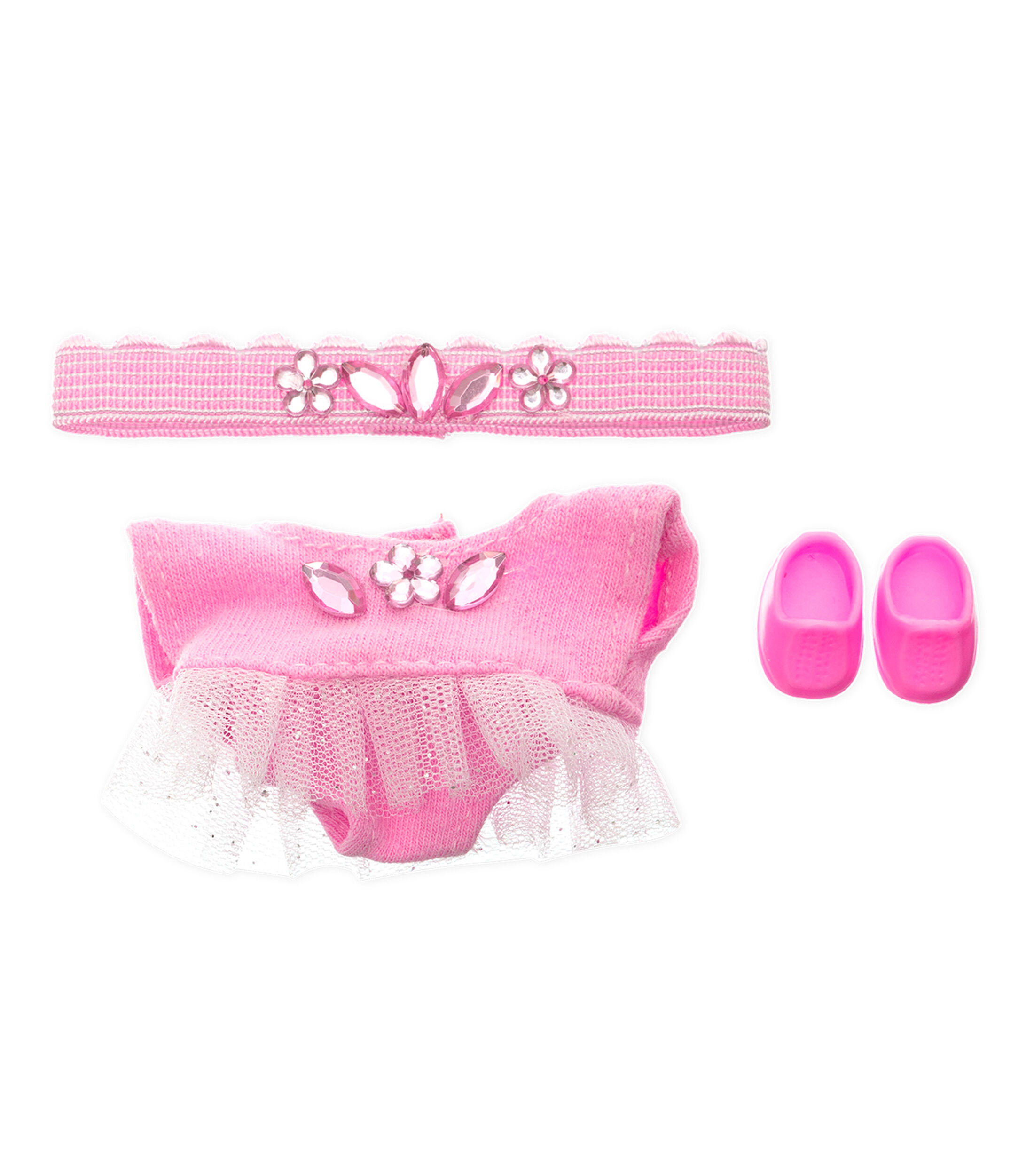 Distroller Tutu Rosa con piedritas y Diadema Ksi-merito - El Palacio de ...