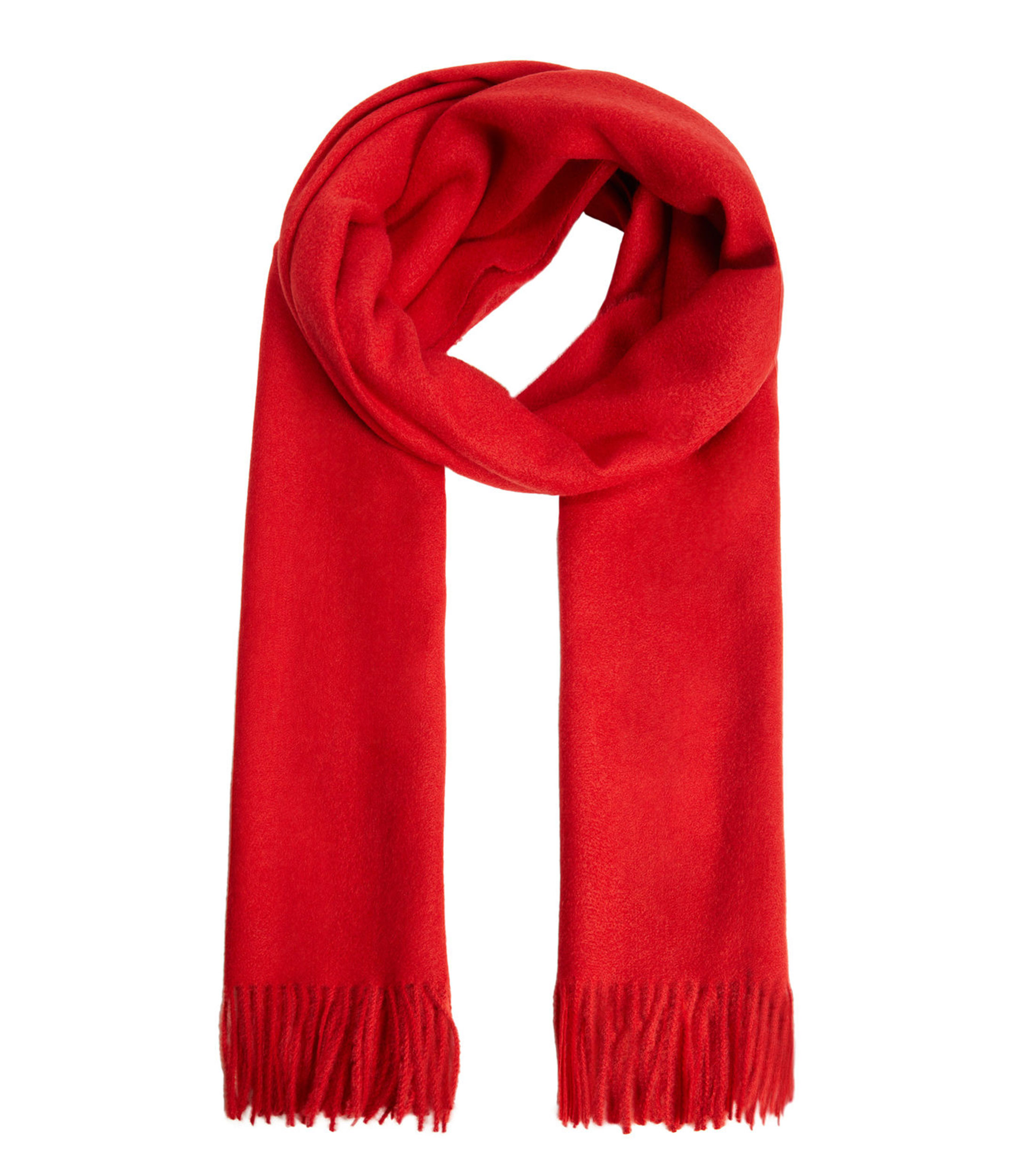 Mango Bufanda roja Mujer - El Palacio de Hierro