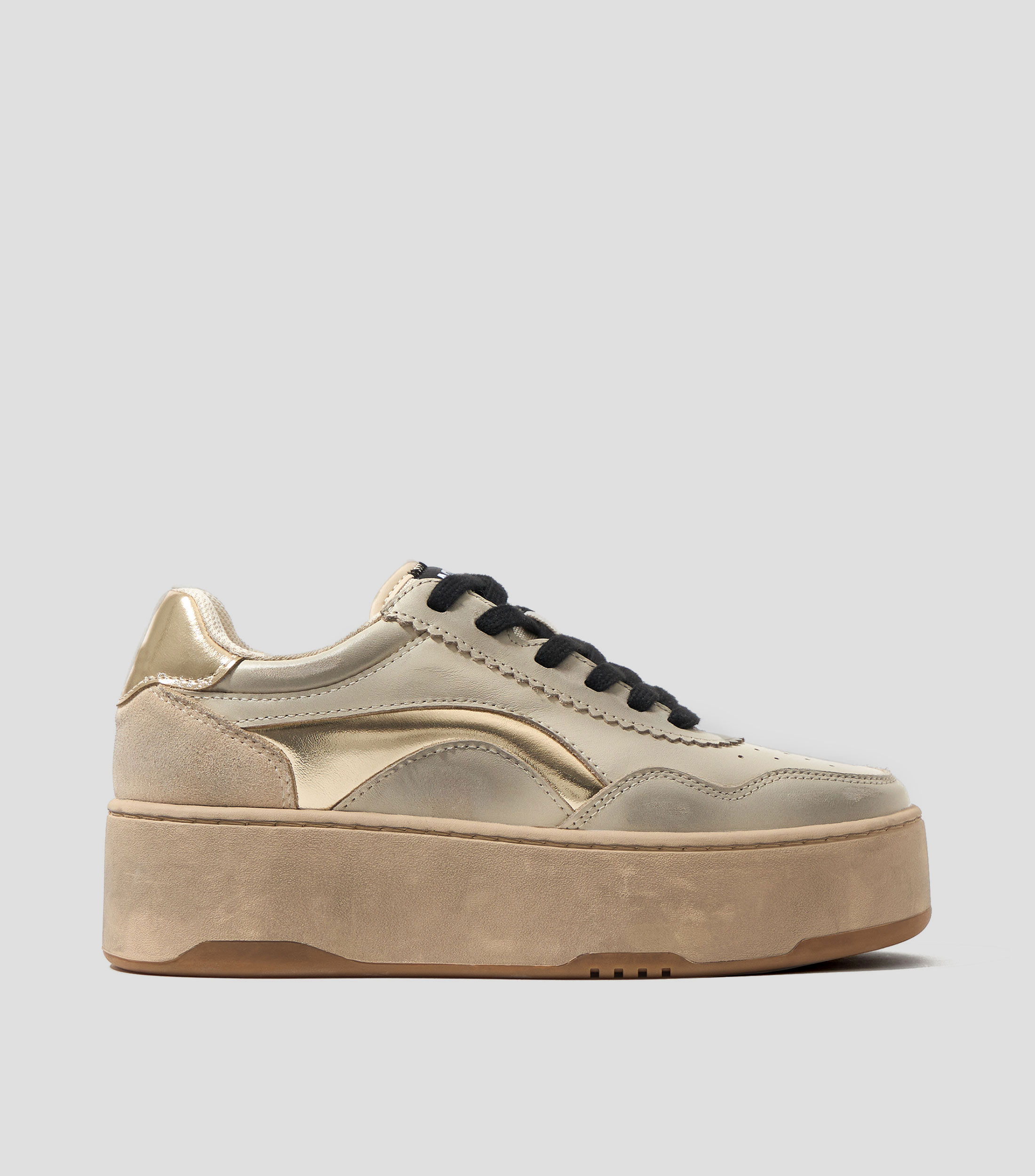 Bimba y Lola: Tenis cupsole plataforma piel Mujer | El Palacio de Hierro