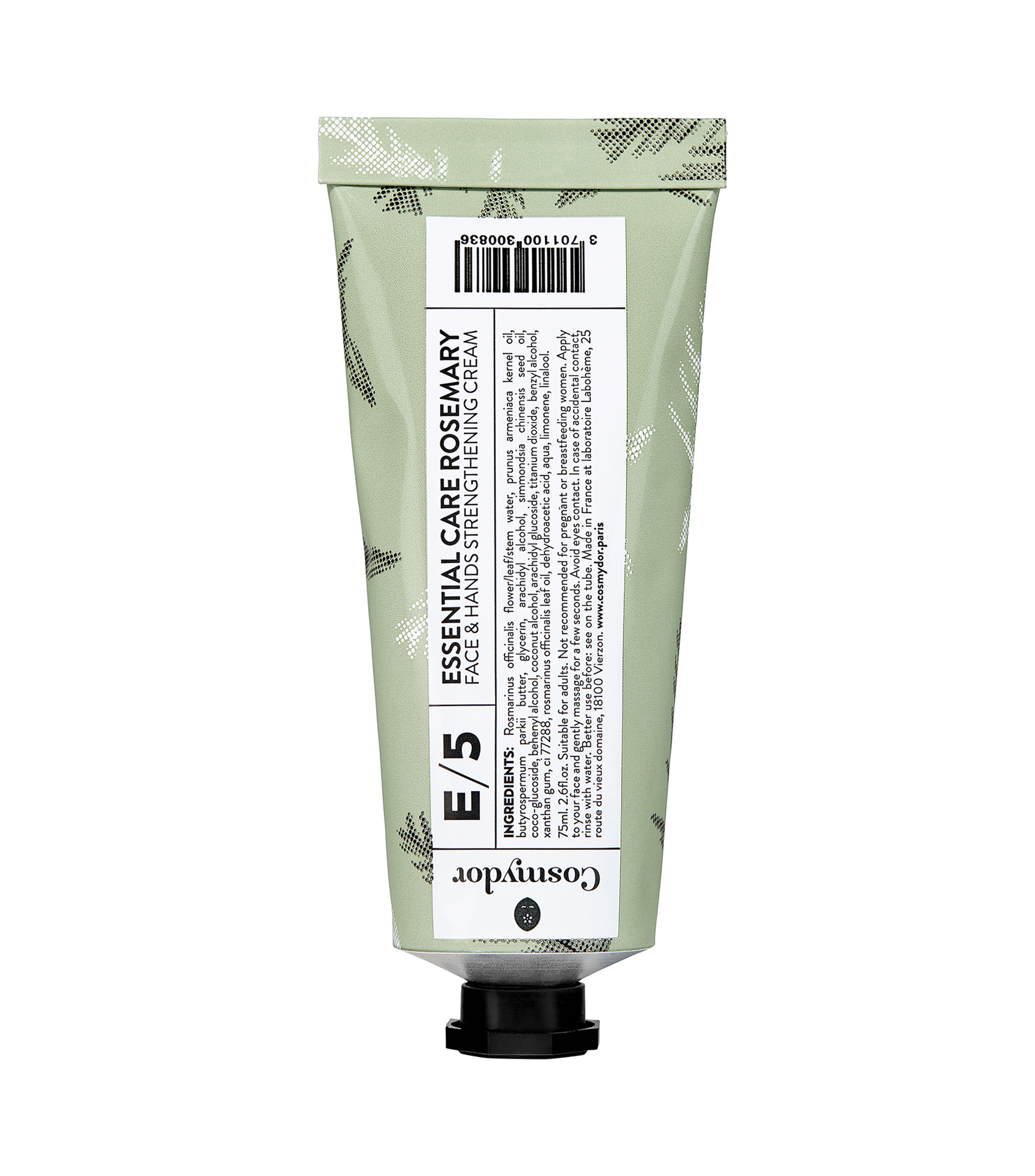 Cosmydor Crema para Manos y Rostro Essential Care Rosemary, 75 ml - El ...