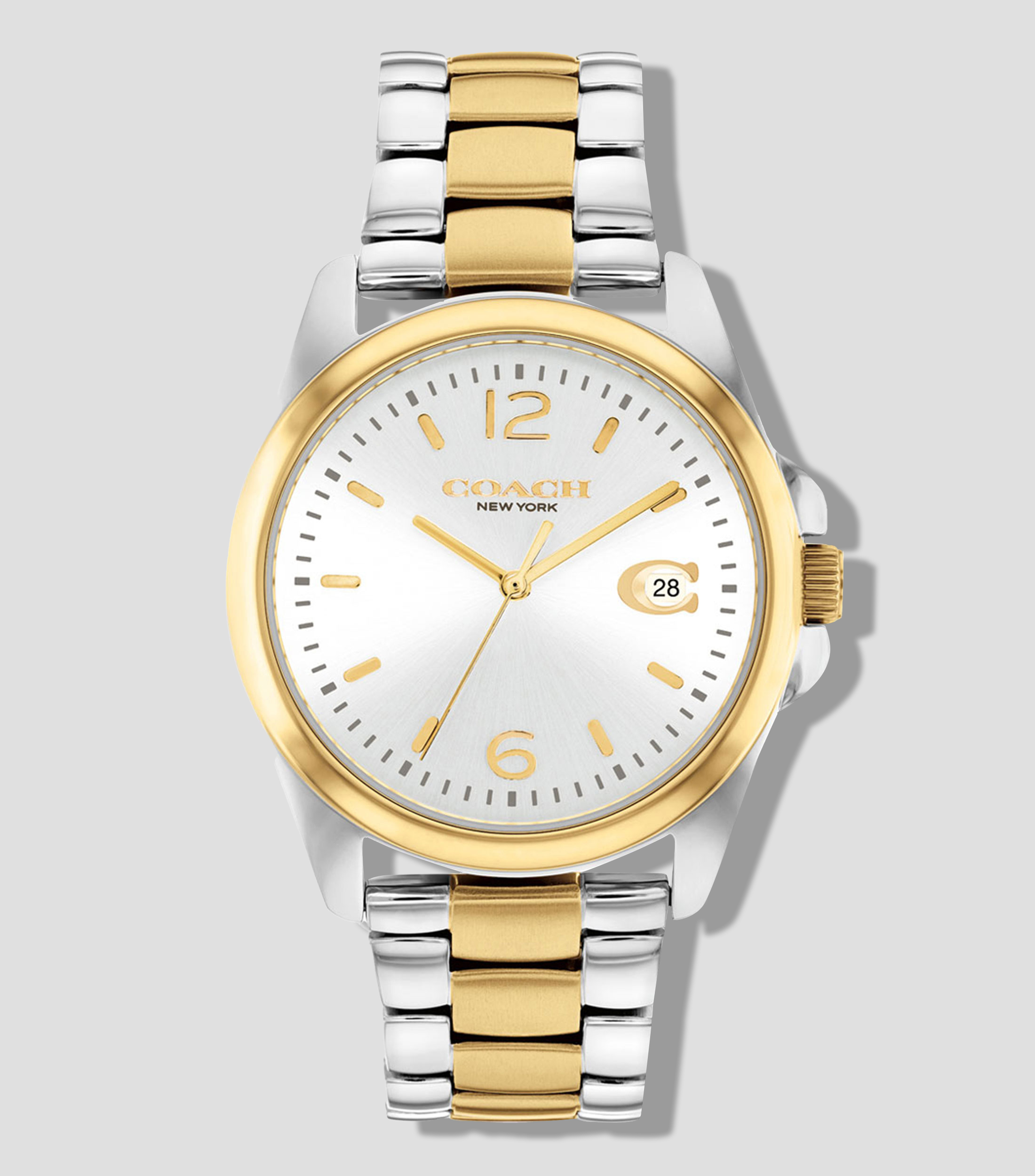 COACH Reloj para Mujer Greyson De Vestir, Dorado, Plateado - El Palacio ...