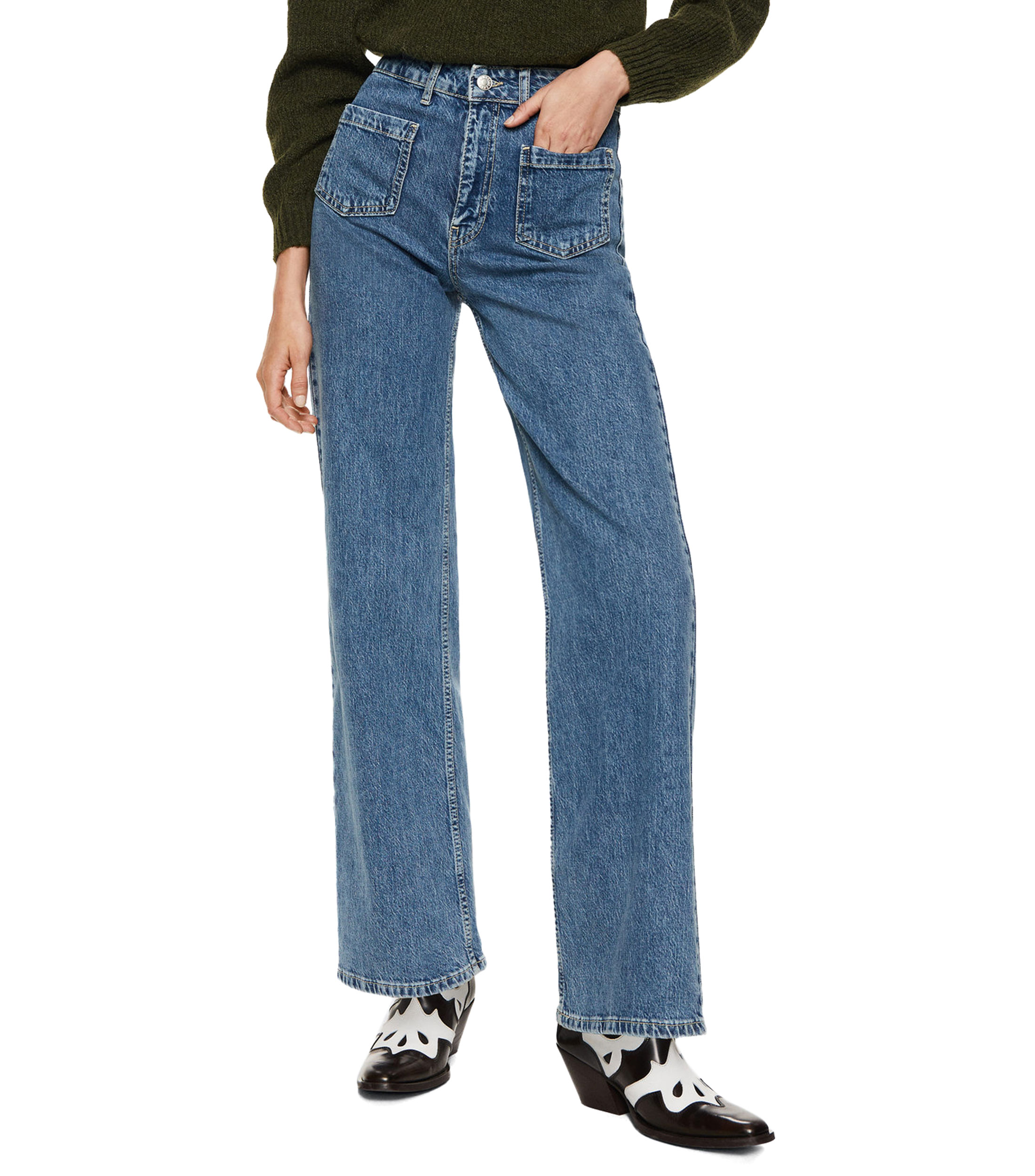Mango: Jeans rectos Mujer | El Palacio de Hierro