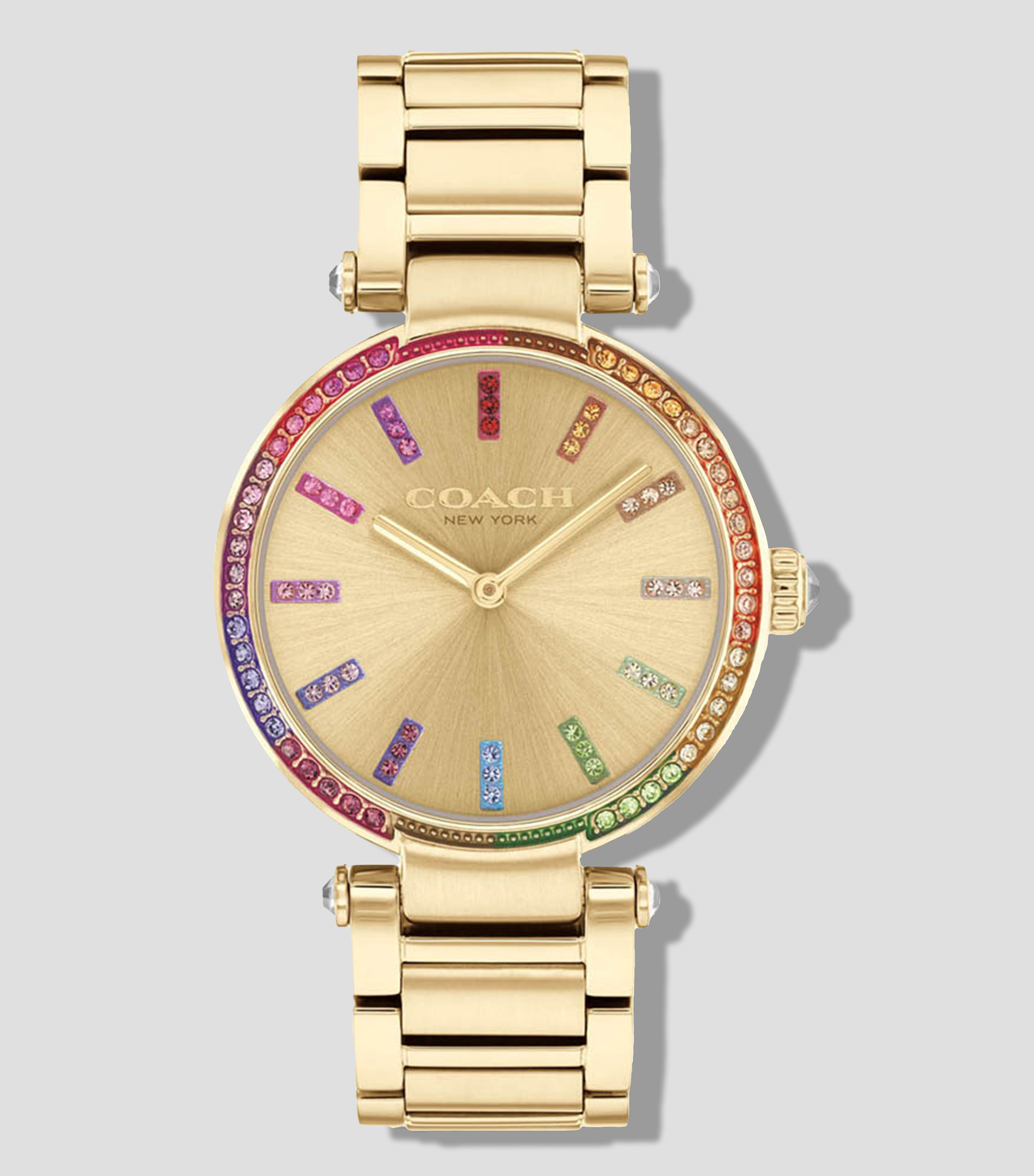 COACH: Reloj para Mujer Cary Casual, Dorado | El Palacio de Hierro