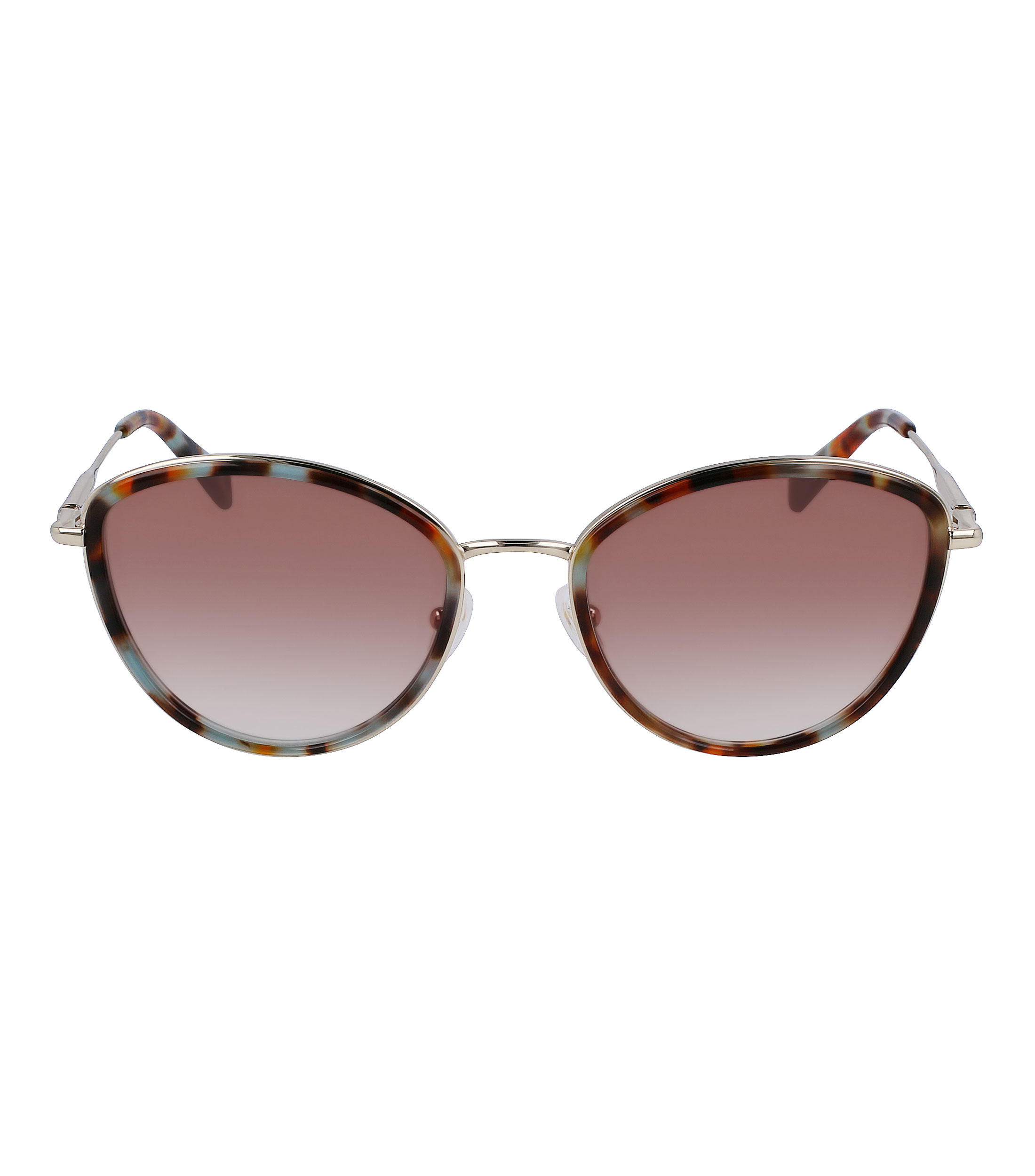 Longchamp: Lentes de sol panthos Autres Lignes plateados Mujer | El ...