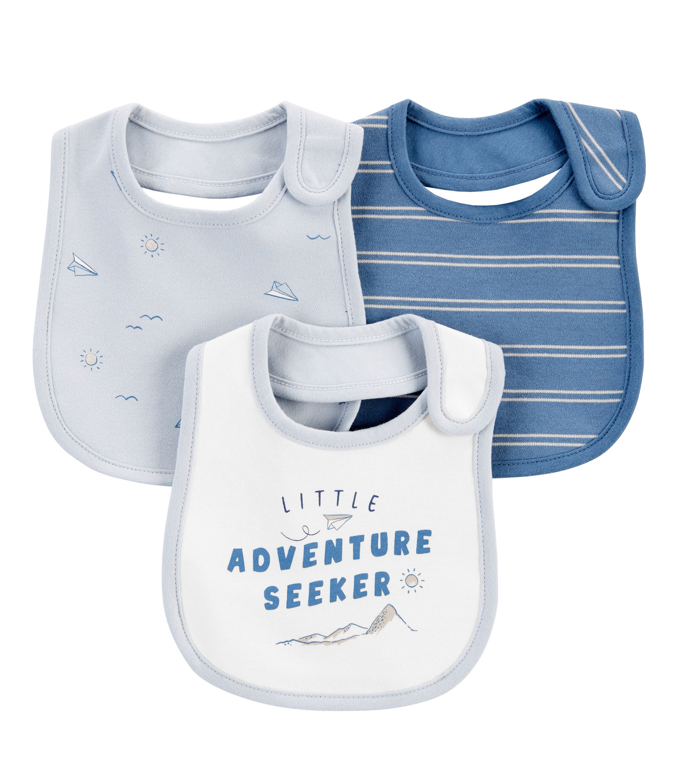 Carter's Set de 3 Baberos Bebé - El Palacio de Hierro
