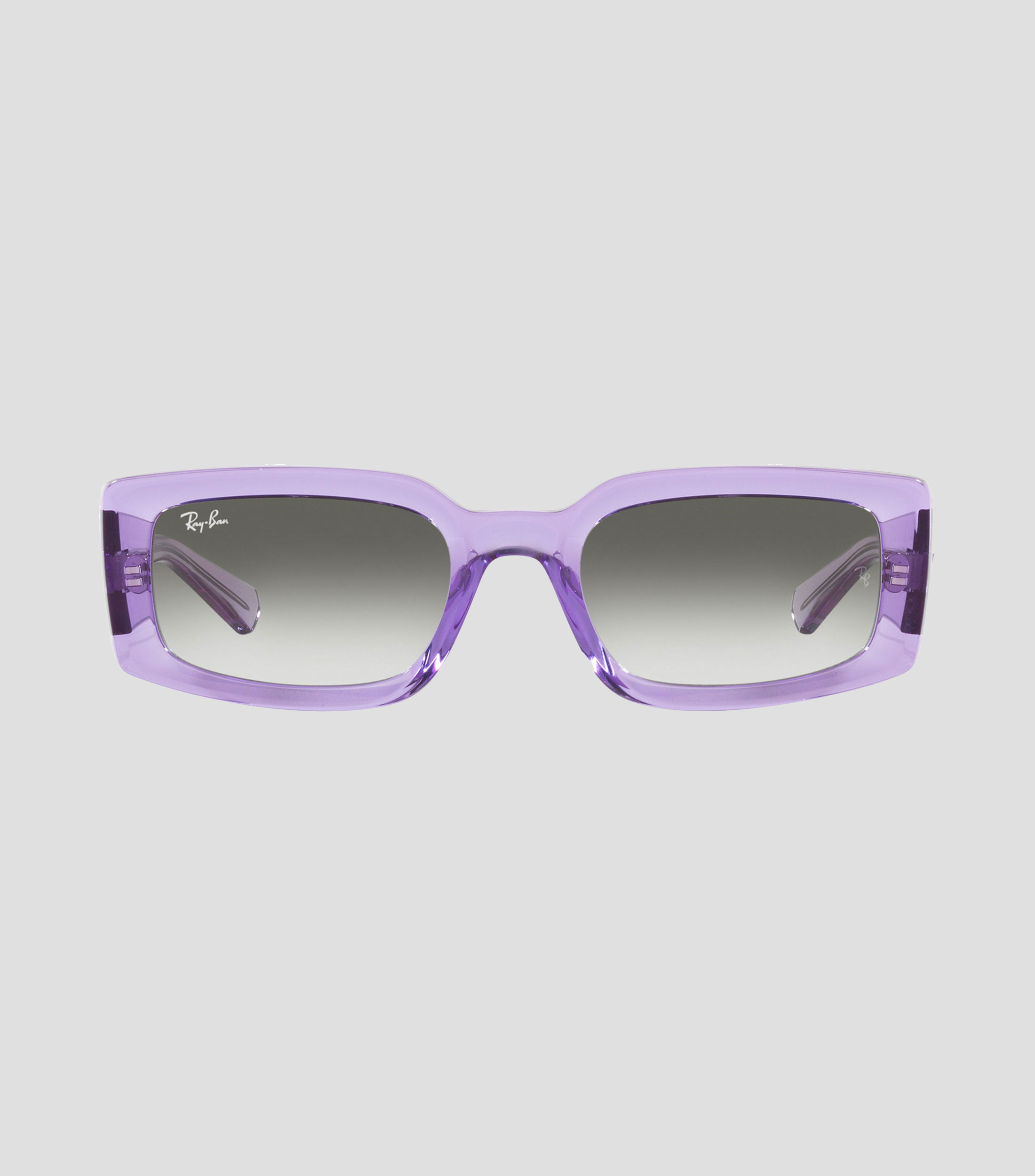 Ray-Ban: Lentes de sol rectangulares lila Unisex | El Palacio de Hierro