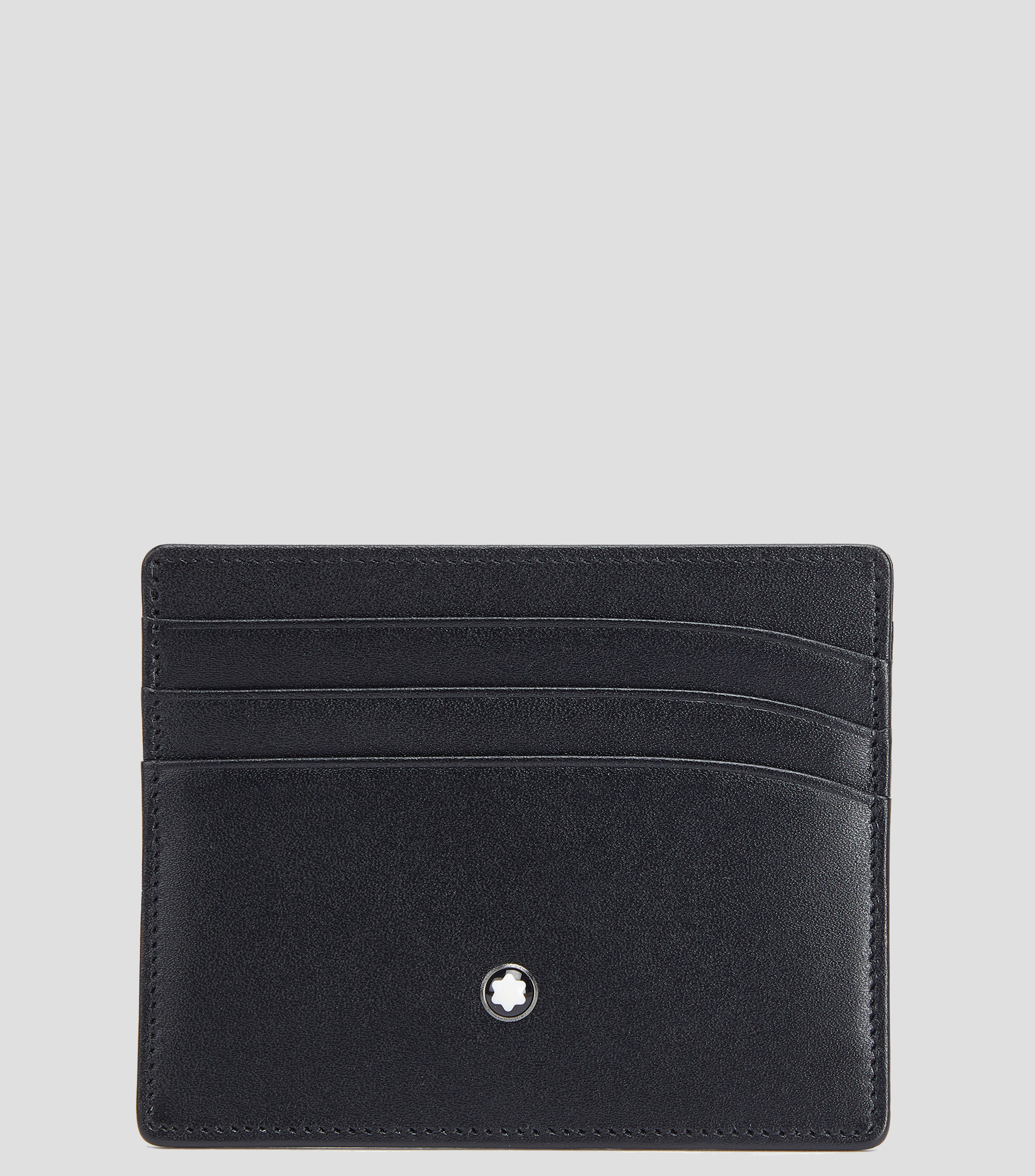 Montblanc: Tarjetero en piel negra Hombre | El Palacio de Hierro