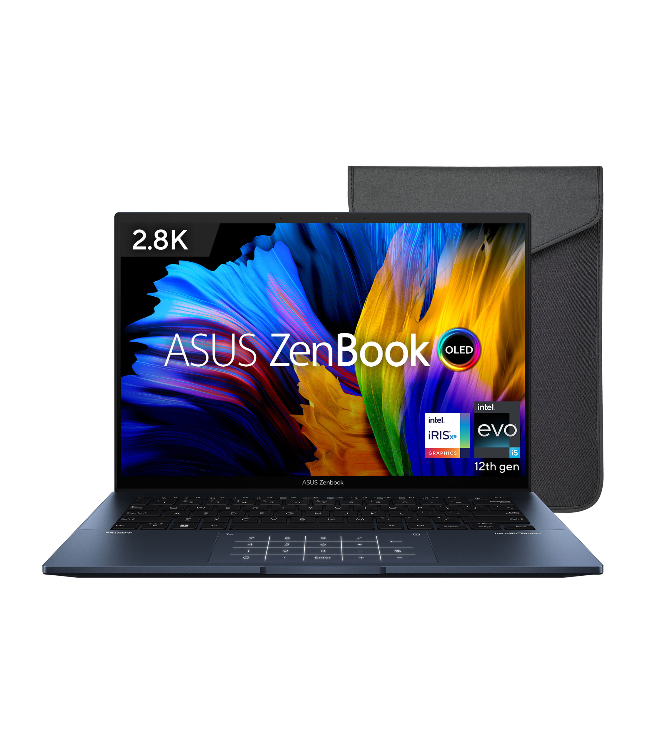 ASUS Laptop ZenBook UX3402ZA-i516OLED, 14", Intel Core i5-1240P, RAM 16 ...