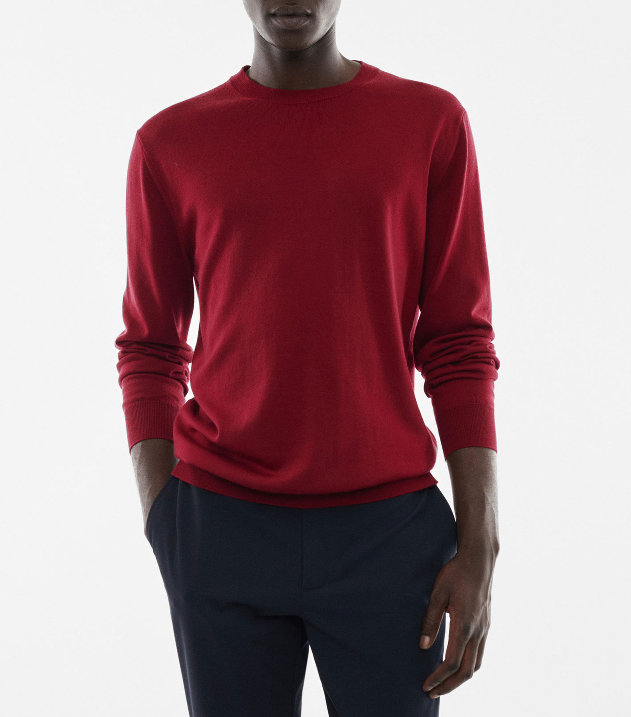 Mango Suéter cuello redondo Hombre - El Palacio de Hierro