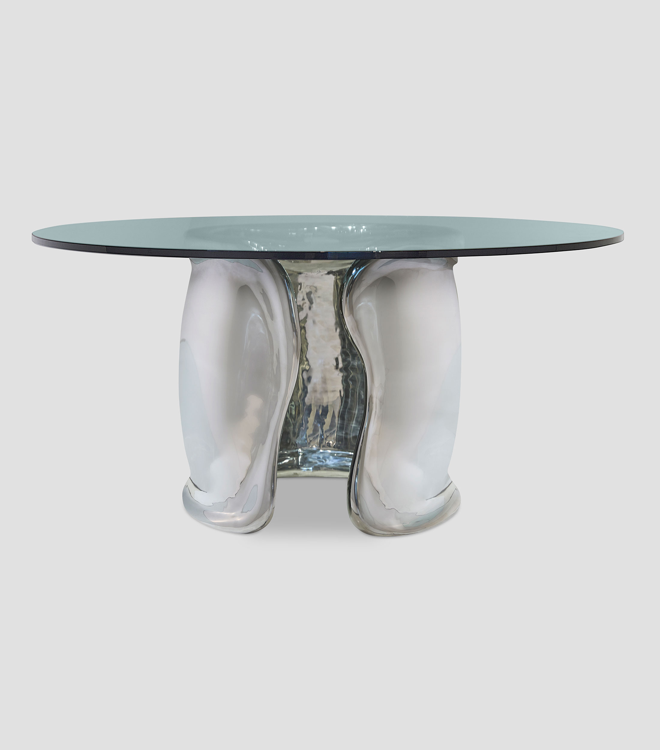 Bernhardt Interiors Mesa de Comedor Agnes en Metal |El Palacio de Hierro