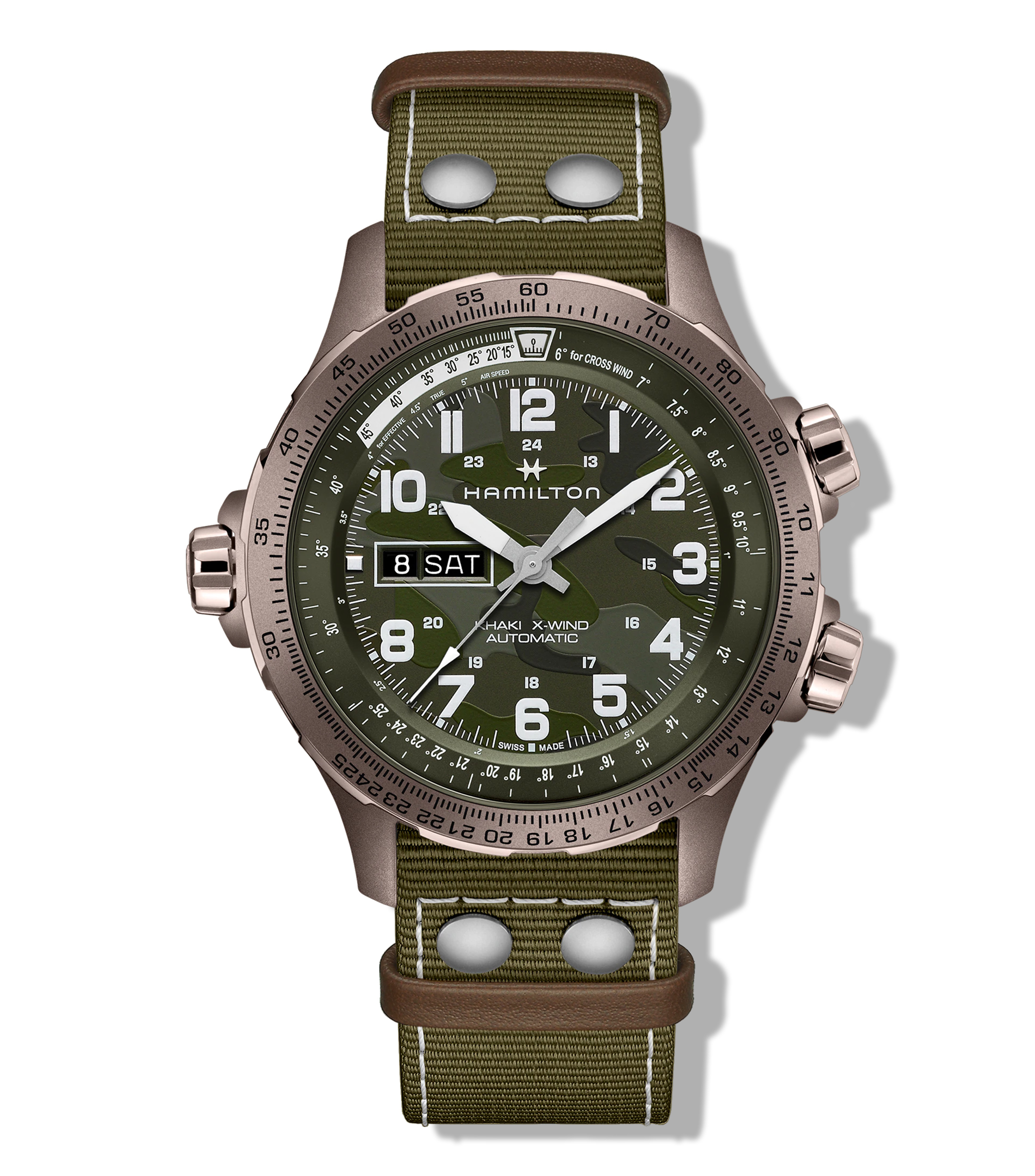 Hamilton Reloj Khaki Aviation X-Wind H77775960 Hombre - El Palacio de ...