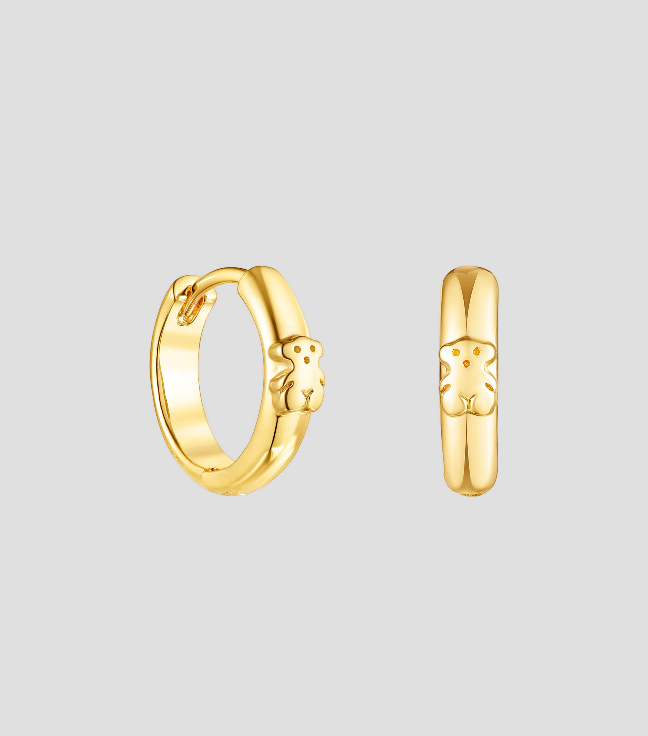 Tous Aretes aro oso en plata Mujer - El Palacio de Hierro