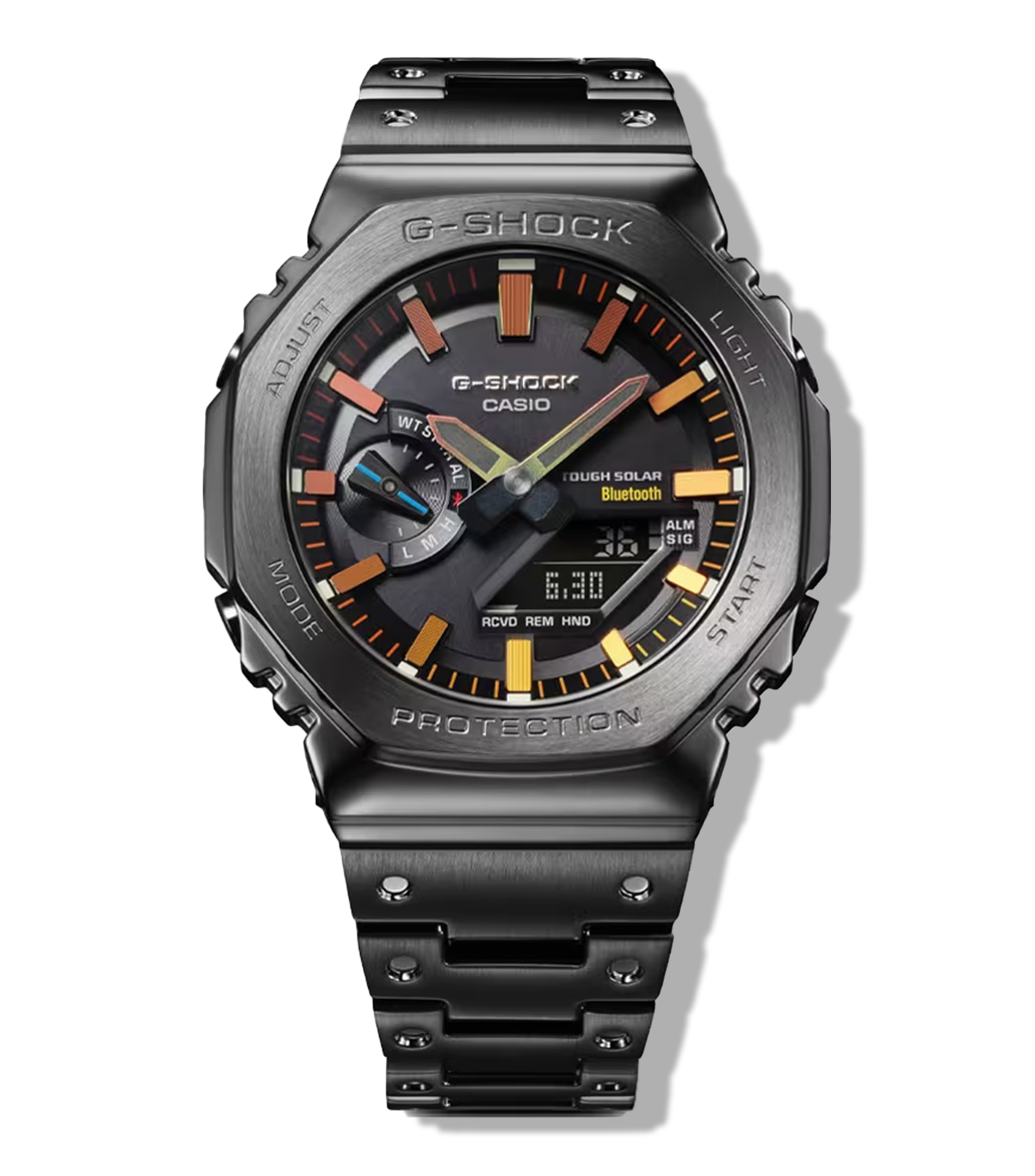 Casio: Reloj para Hombre G-Shock Polychromatic Accents Casual, Negro ...