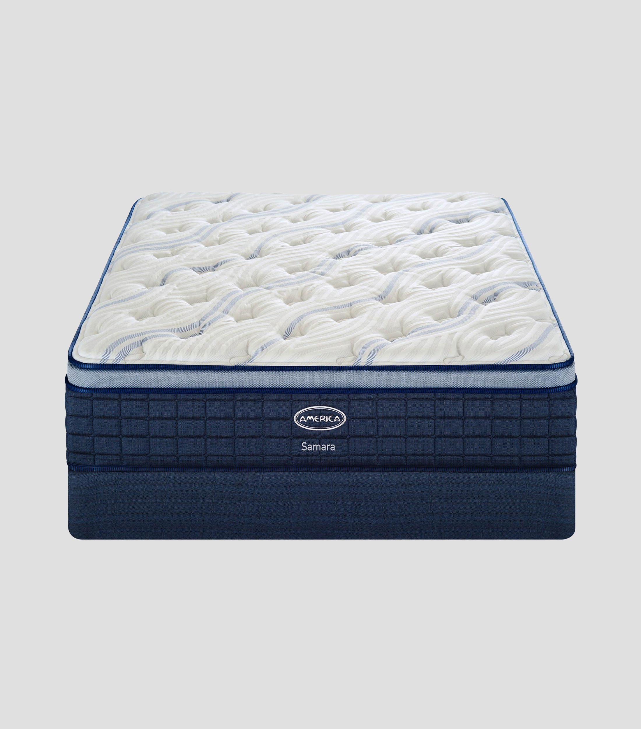 América Set Colchón y Box Set Samara JI Individual - El Palacio de Hierro