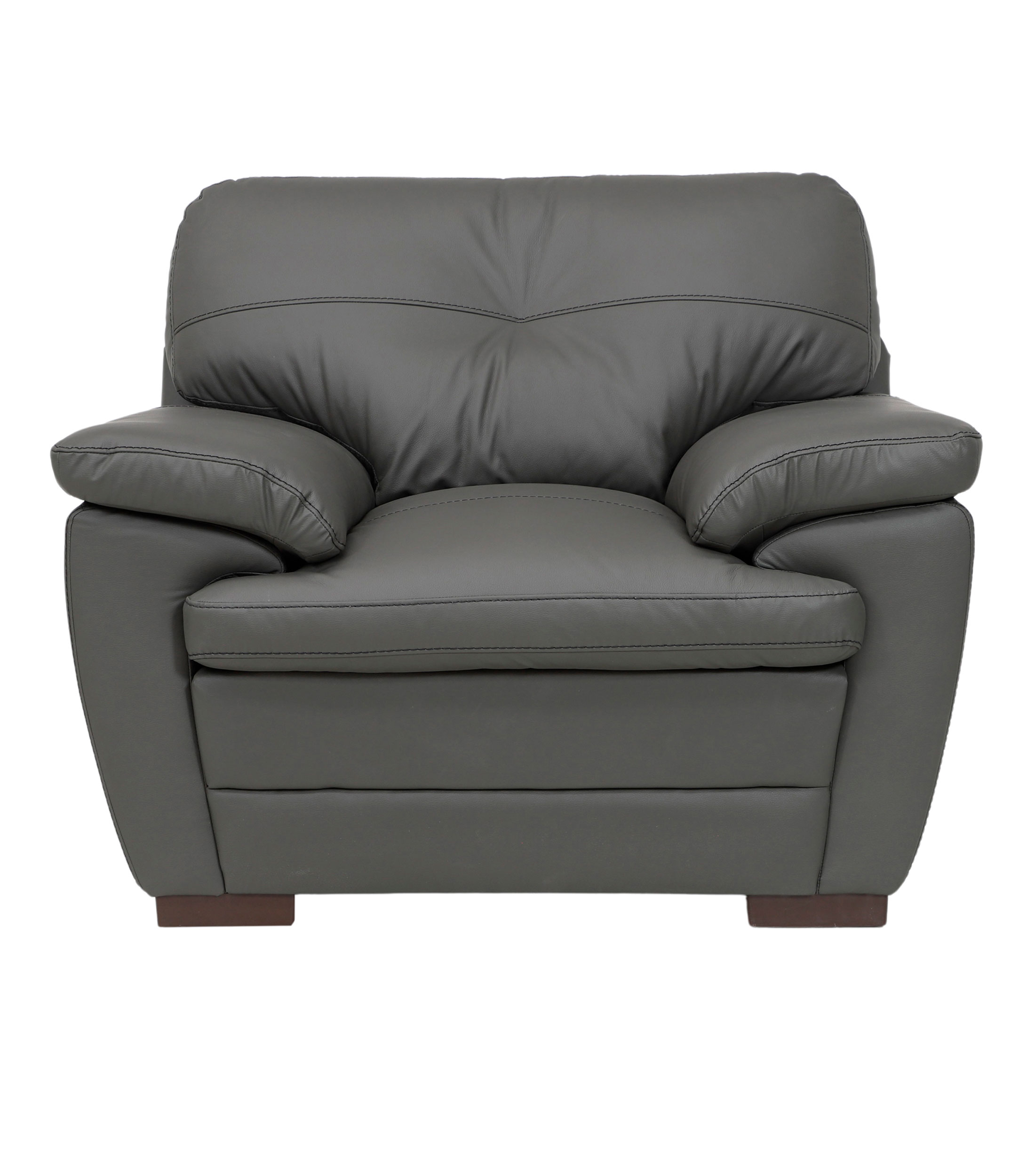 Boal Upper: Sillón Mosio Corea gris en piel | El Palacio de Hierro