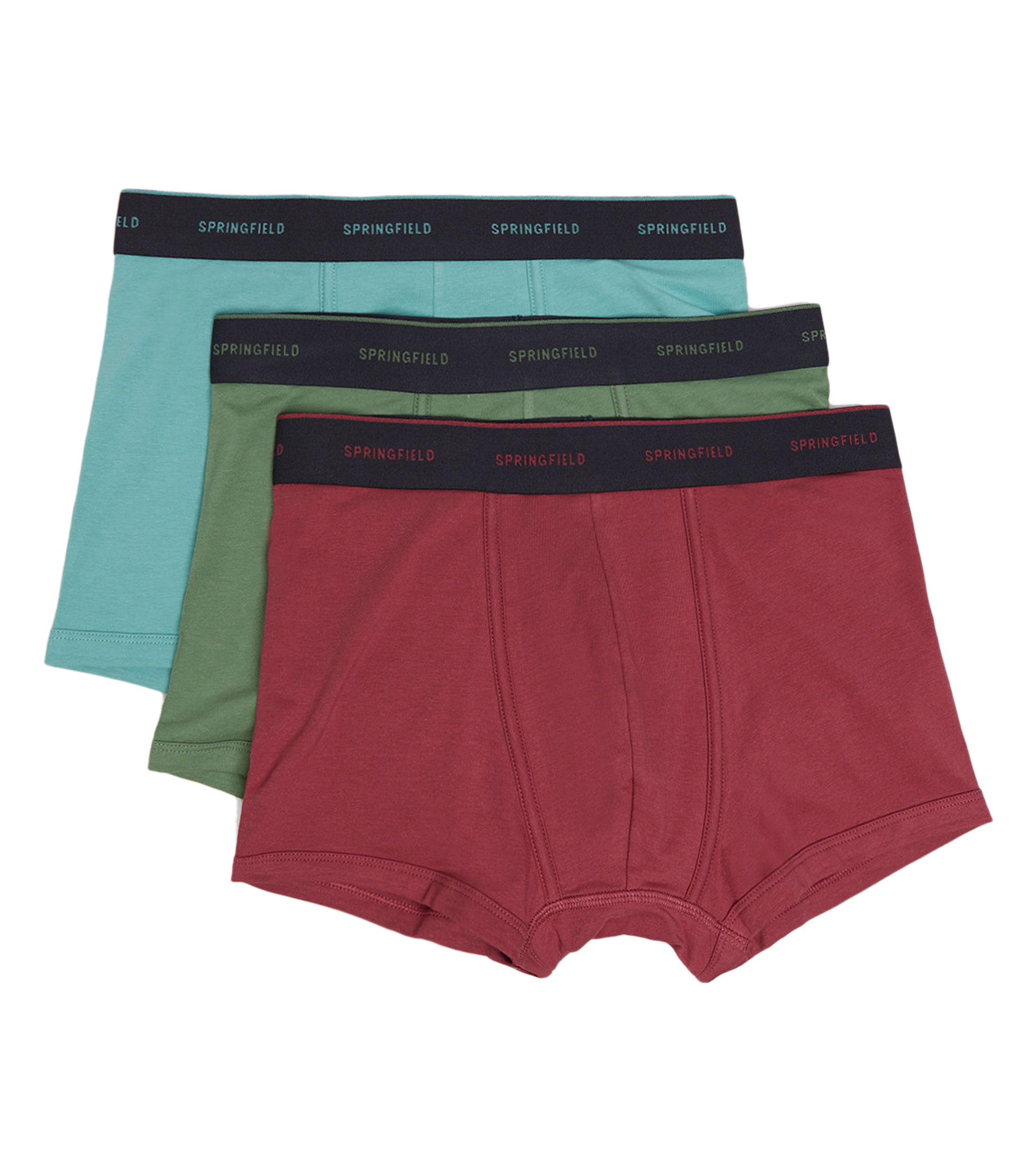 Springfield Set 3 bóxers cortos Hombre - El Palacio de Hierro