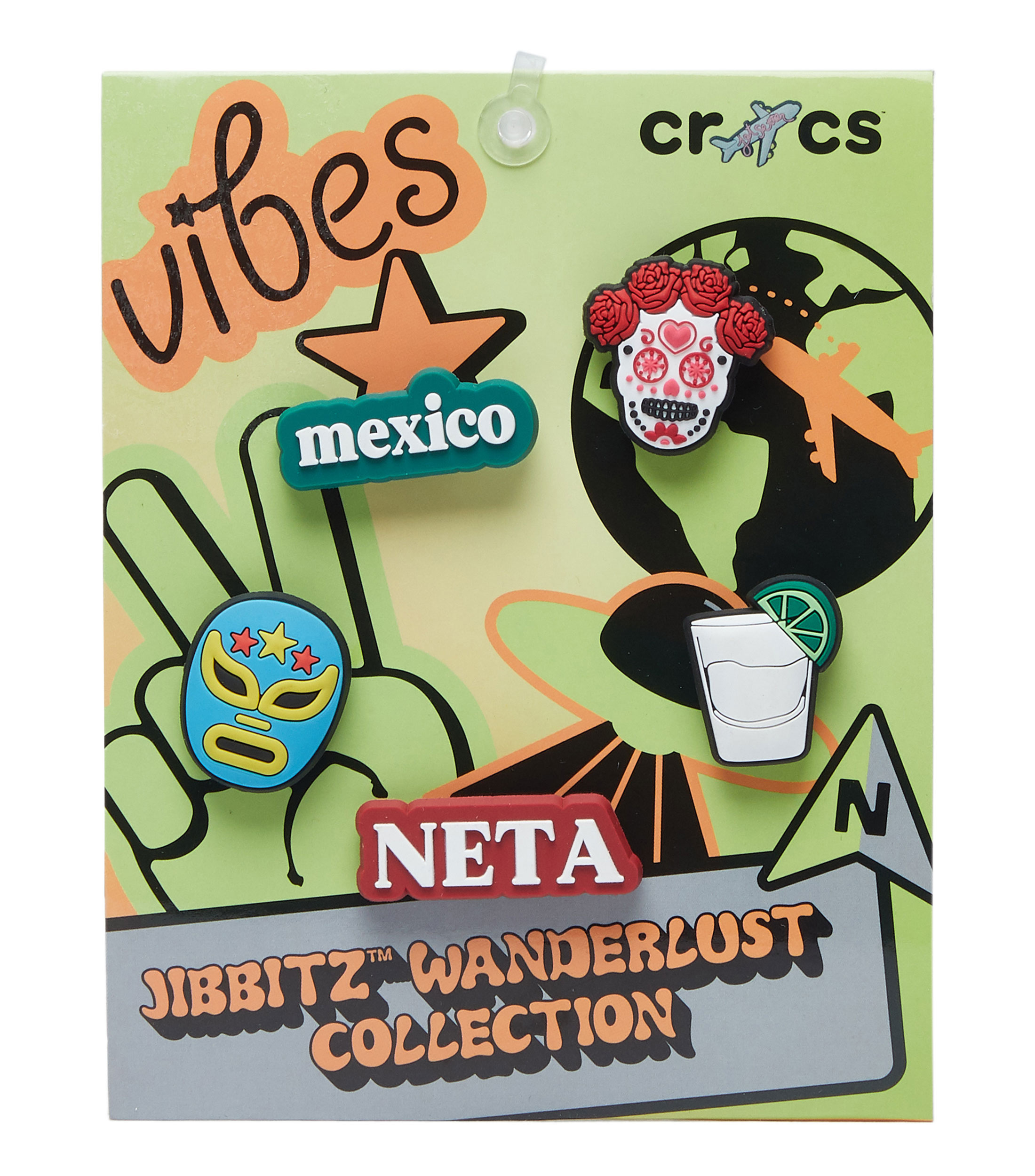 Crocs Set de 5 pines Jibbitz para calzado - El Palacio de Hierro