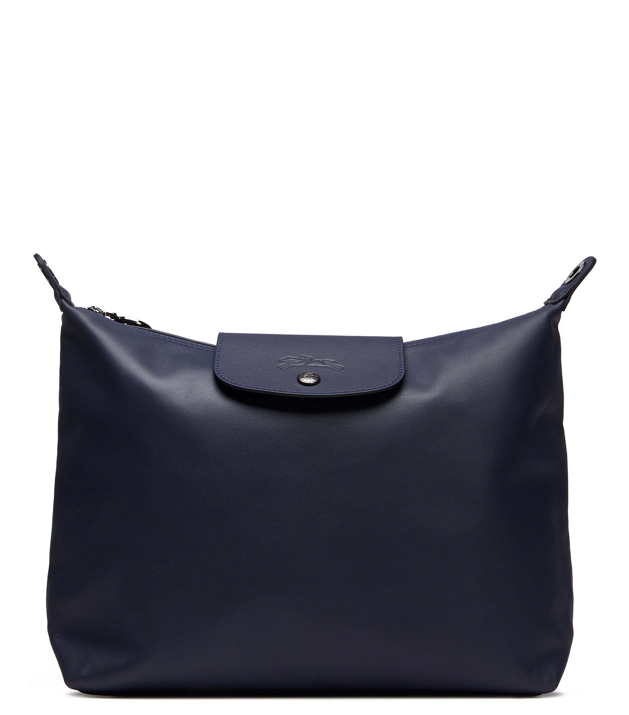 Longchamp: Bolso Shoulder azul marino en piel lisa Mujer | El Palacio ...