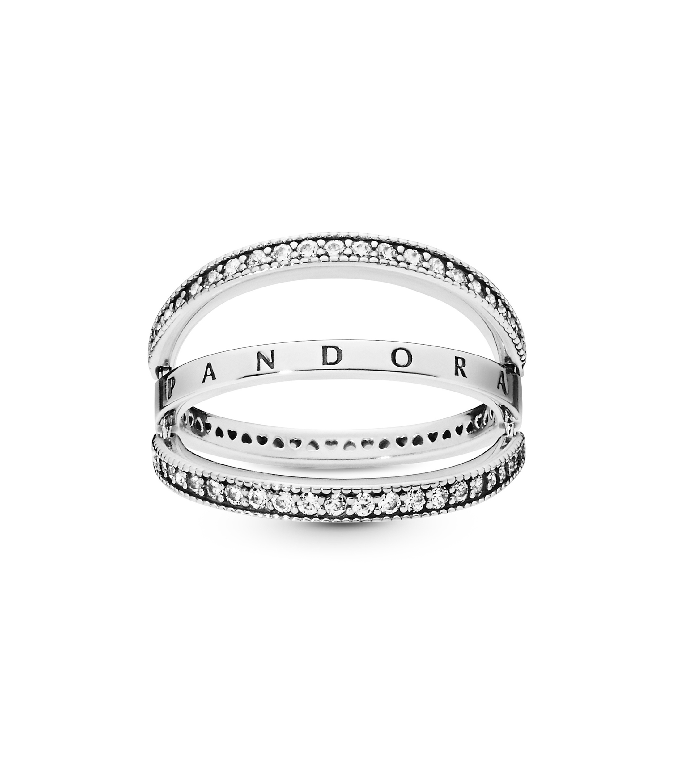 Pandora Anillo en plata Logo Reversible Mujer - El Palacio de Hierro