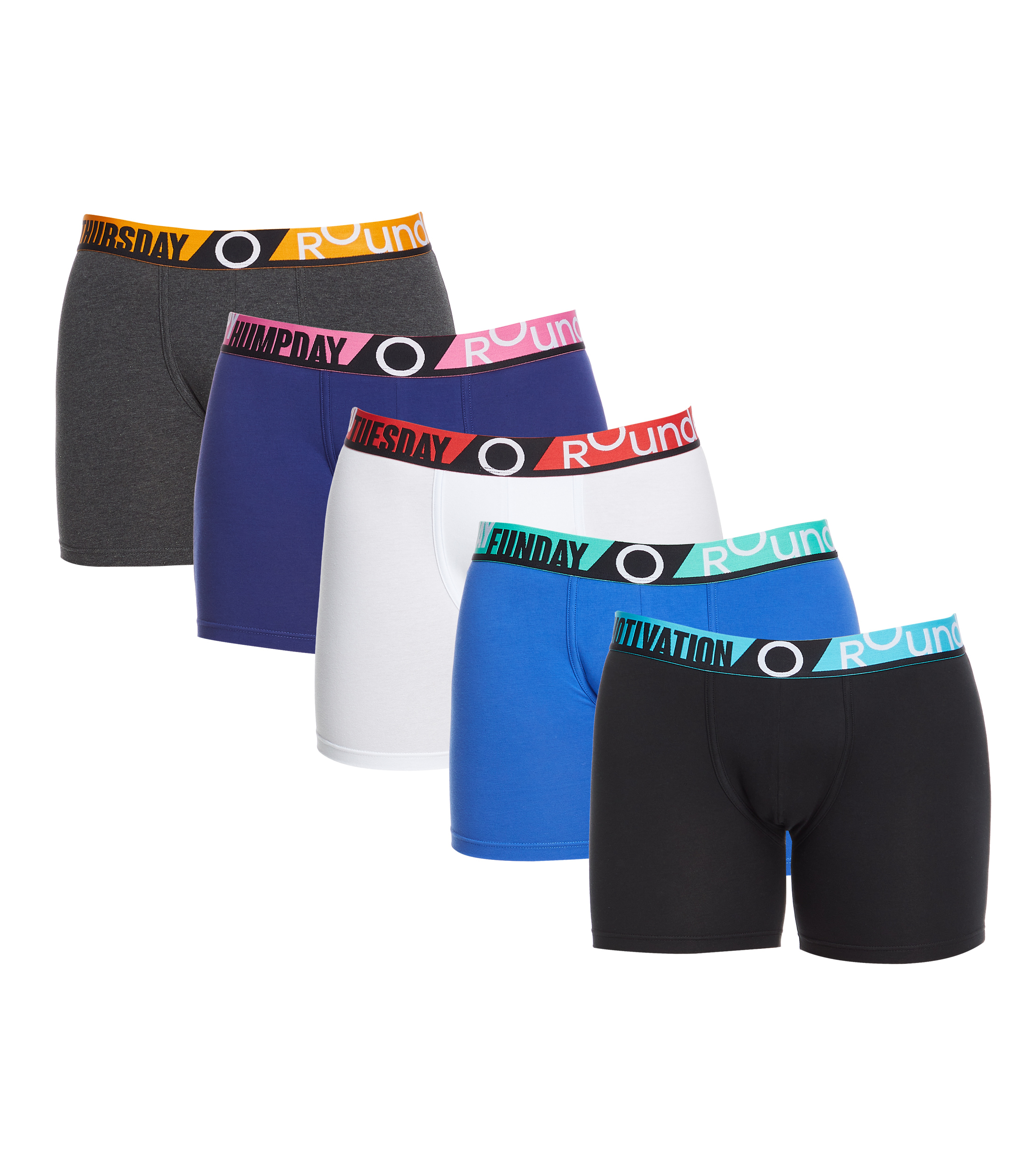 Rounderwear Set de 5 bóxers cortos Hombre - El Palacio de Hierro