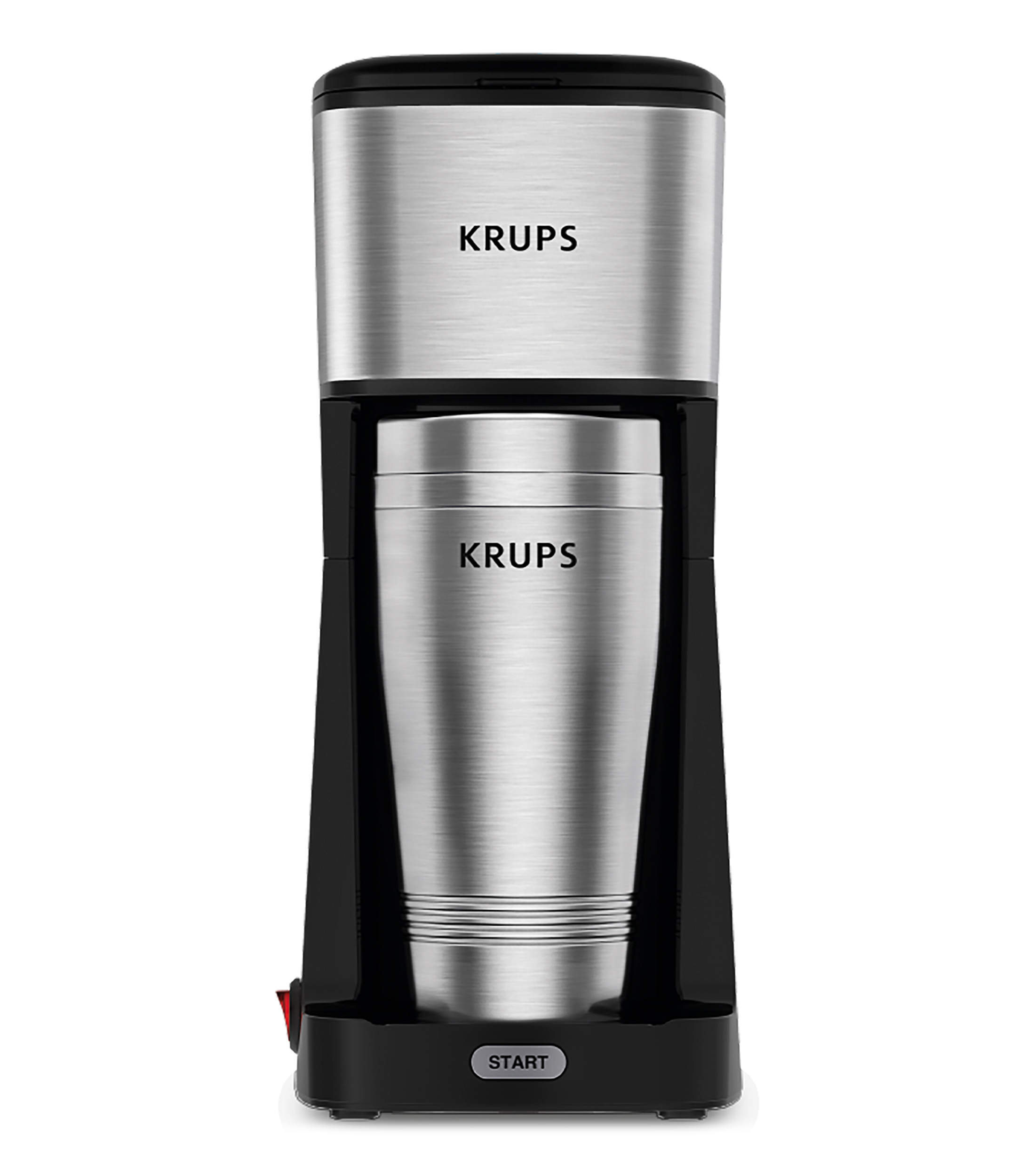 Krups Cafetera Simply Brew To Go, para 3 Tazas, Plata - El Palacio de ...