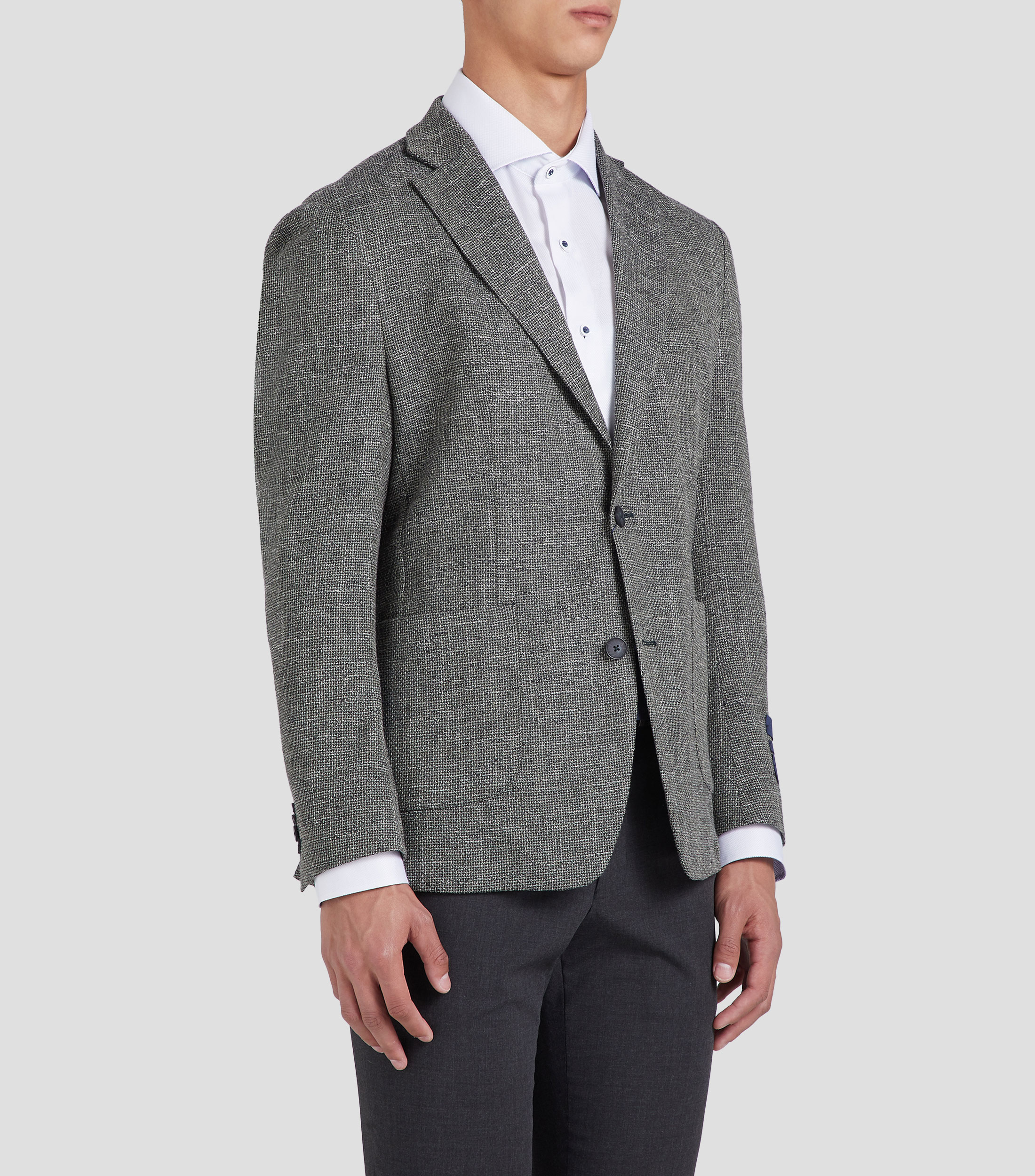 BUCCELLI: Saco con jacquard Hombre | El Palacio de Hierro