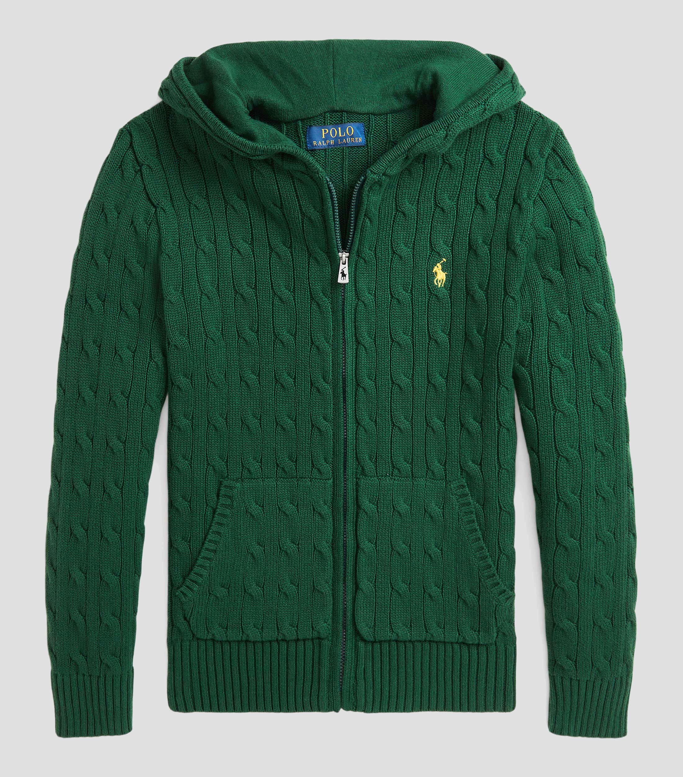 Polo Ralph Lauren: Suéter con Cierre y Capucha Niño | El Palacio de Hierro