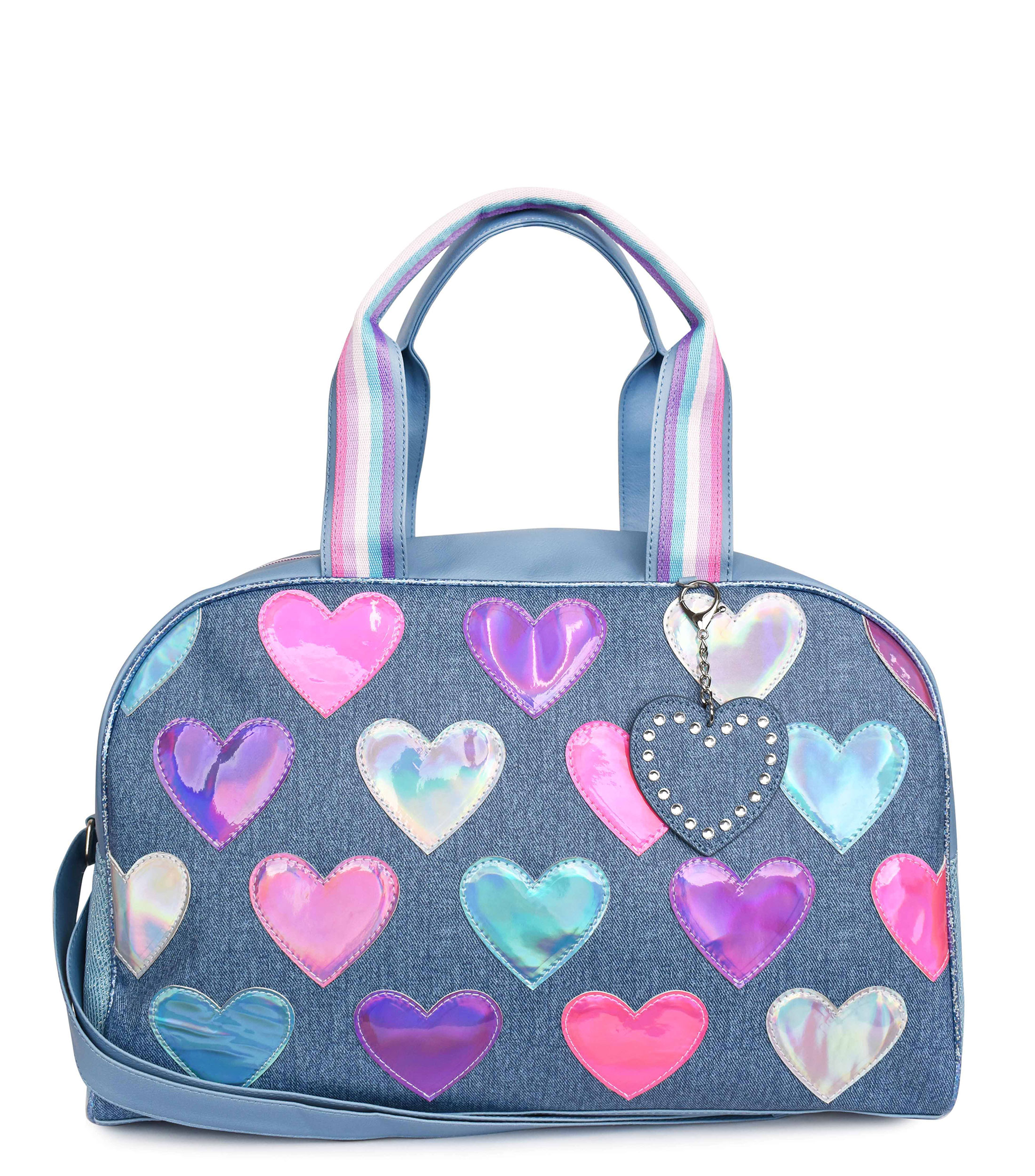 OMG Accessories: Bolso messenger con corazones Niña | El Palacio de Hierro