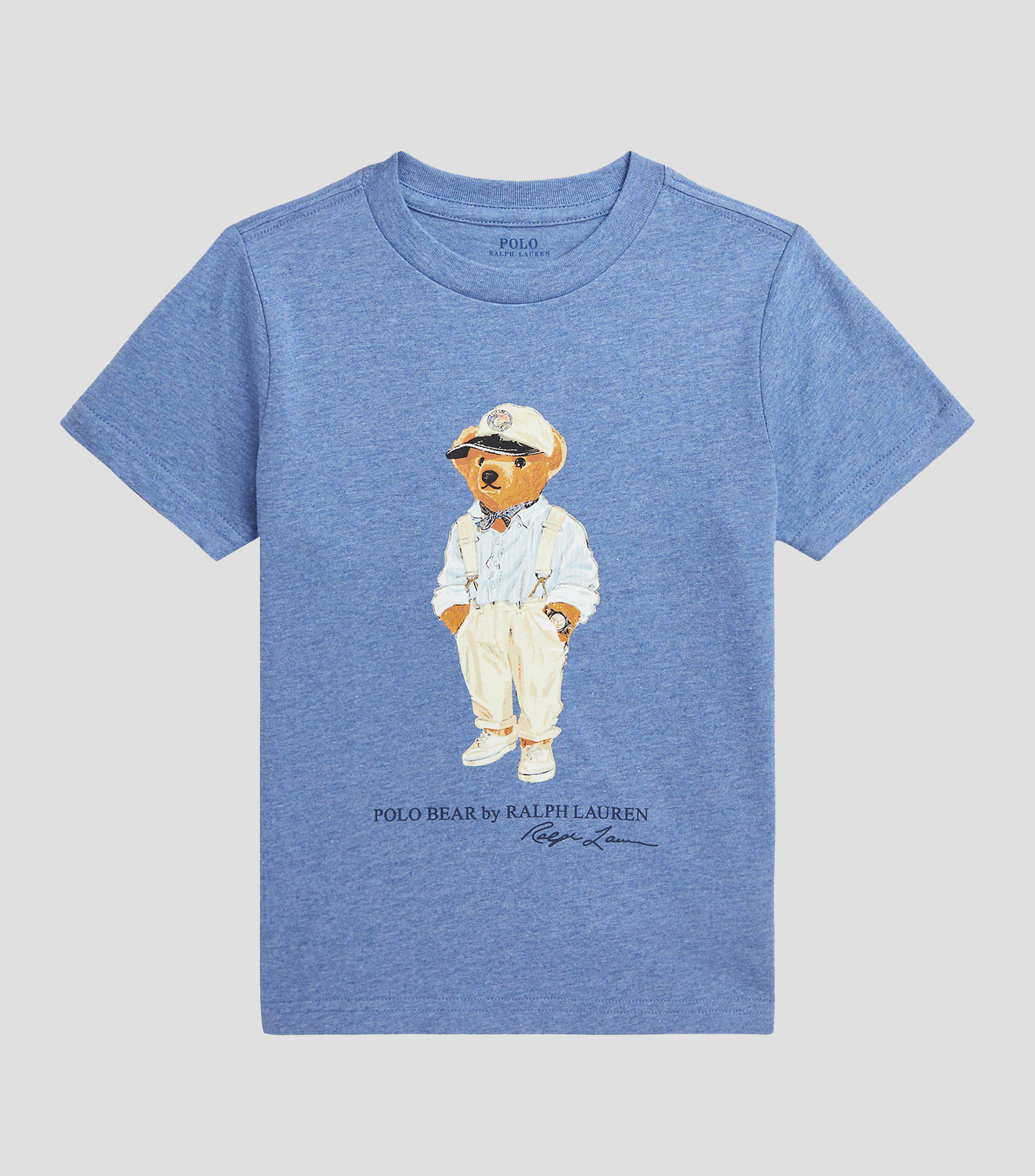 Lauren Ralph Lauren: Playera de punto de algodón con osito Polo Niño ...