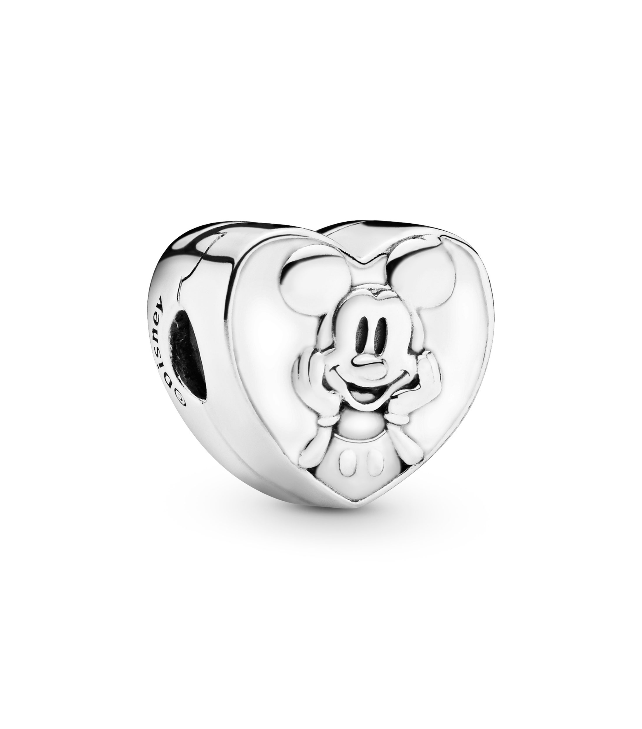 Pandora Charm Disney Sujetador, Corazón de Mickey Mouse clásico Mujer ...