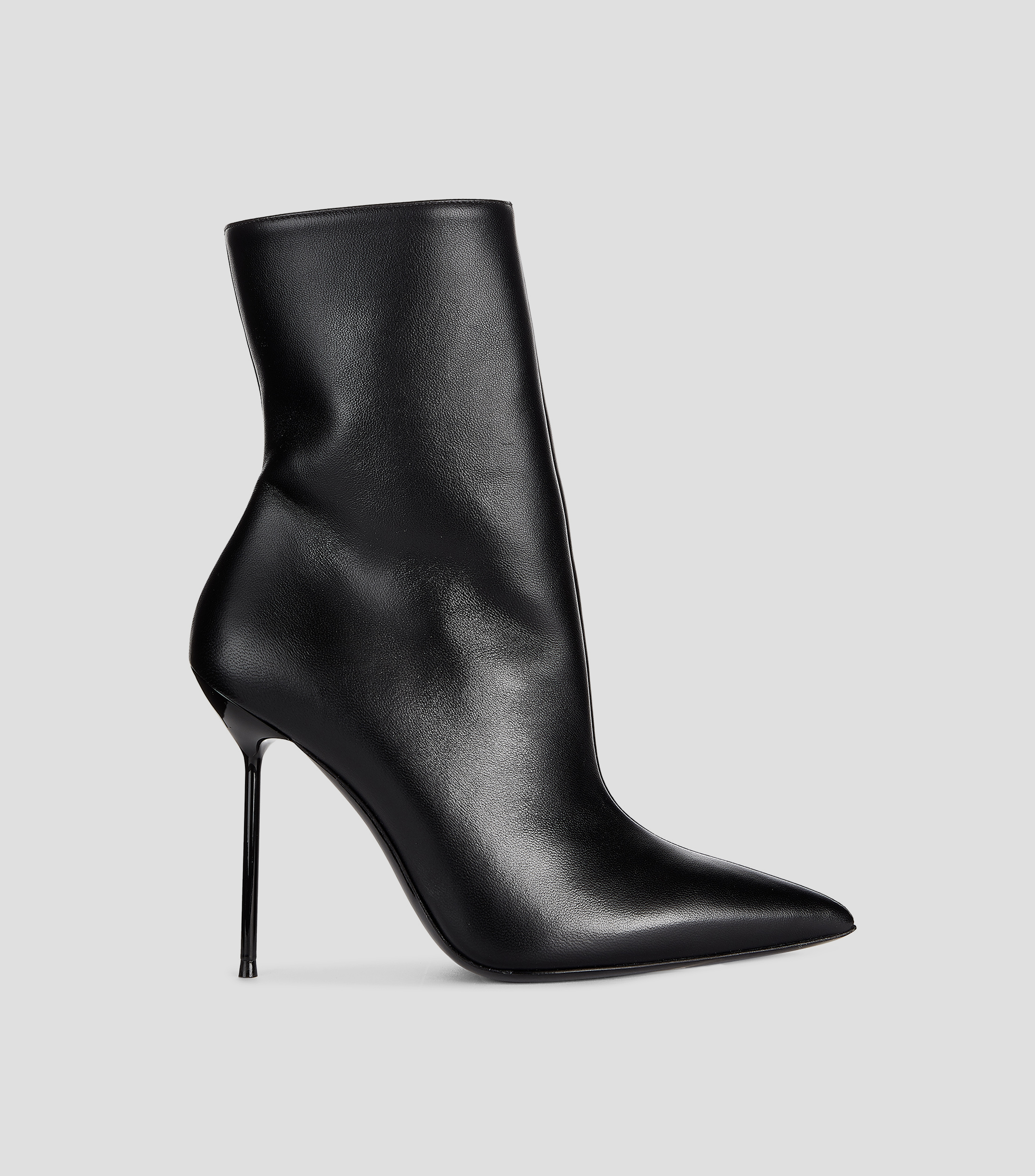 Paris Texas: Botines Lidia en piel con tacón alto de aguja Mujer | El ...