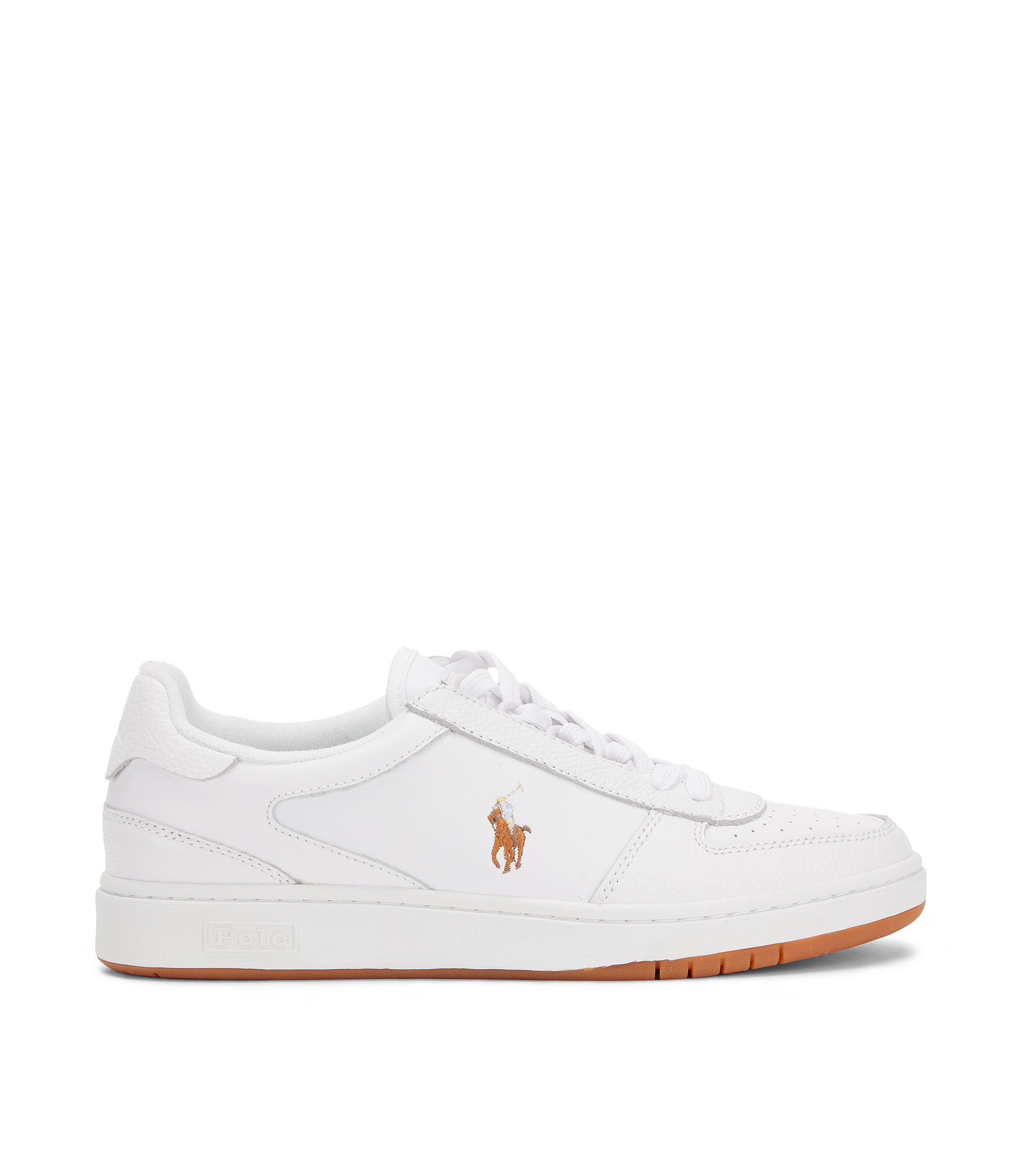 Polo Ralph Lauren: Tenis casuales Court en piel Hombre | El Palacio de ...