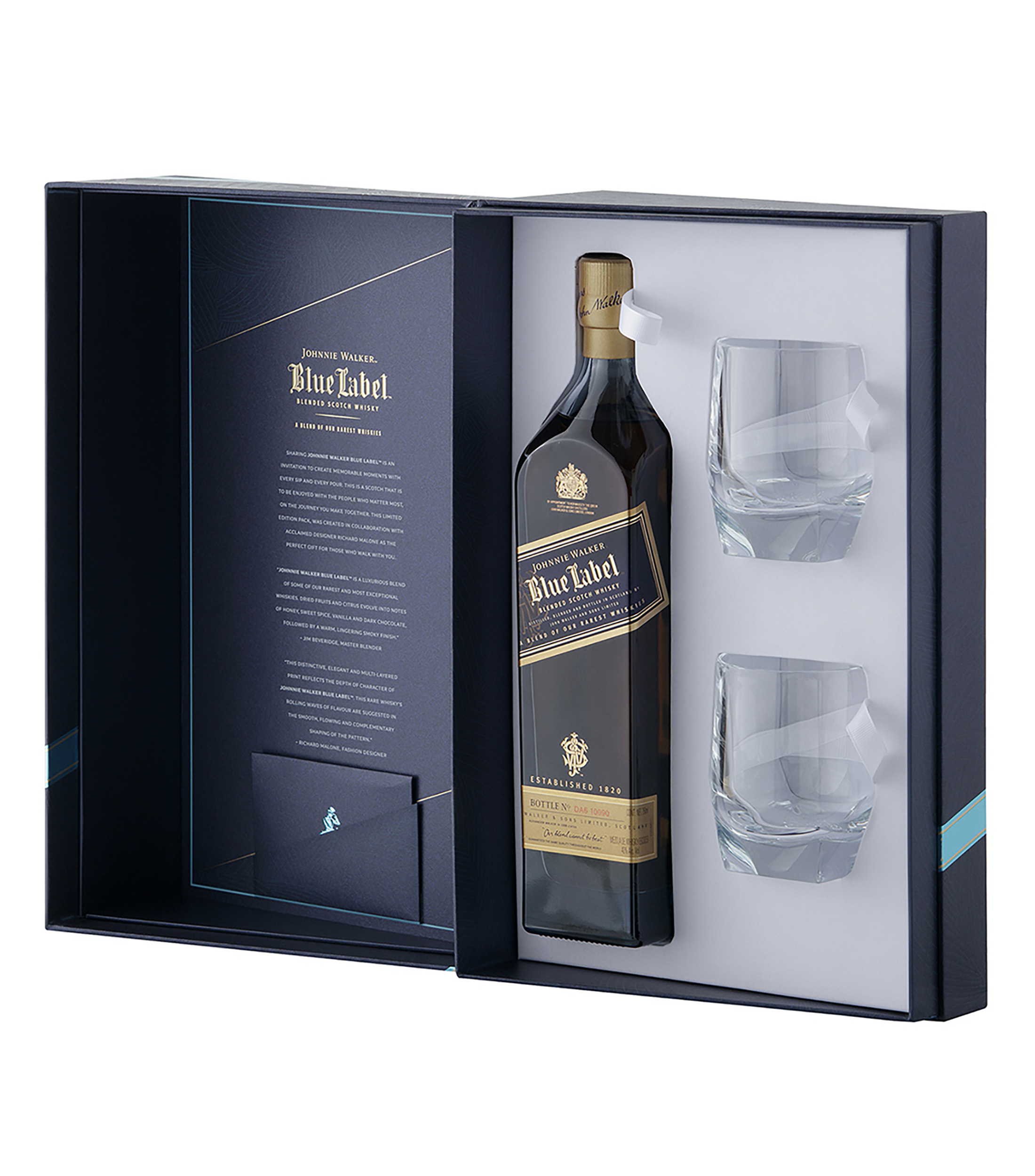 Johnnie Walker Whisky Blue Label, 750 ml - El Palacio de Hierro