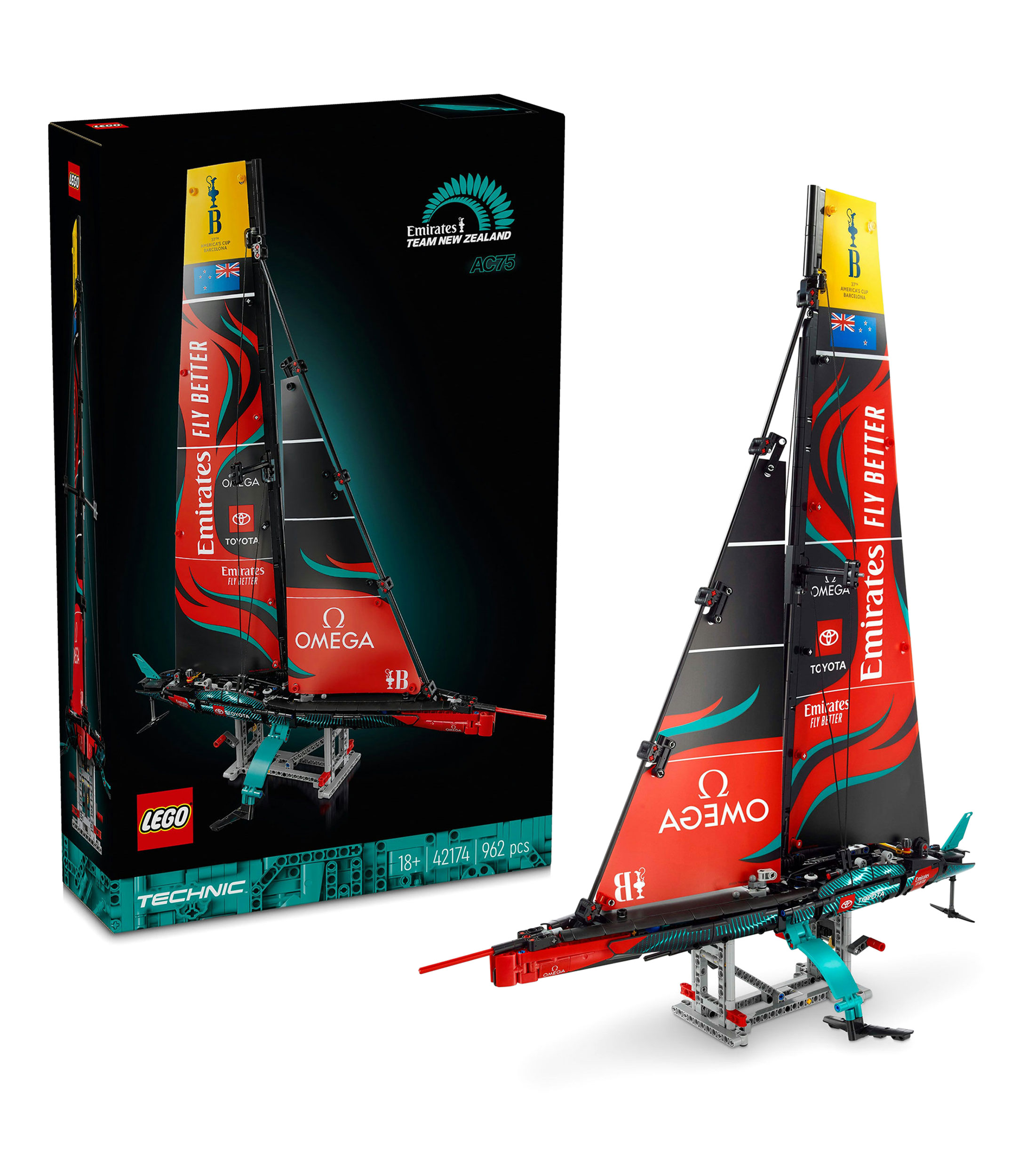 Lego Lego Technic Yate Emirates Team New Zealand AC75 - El Palacio de ...