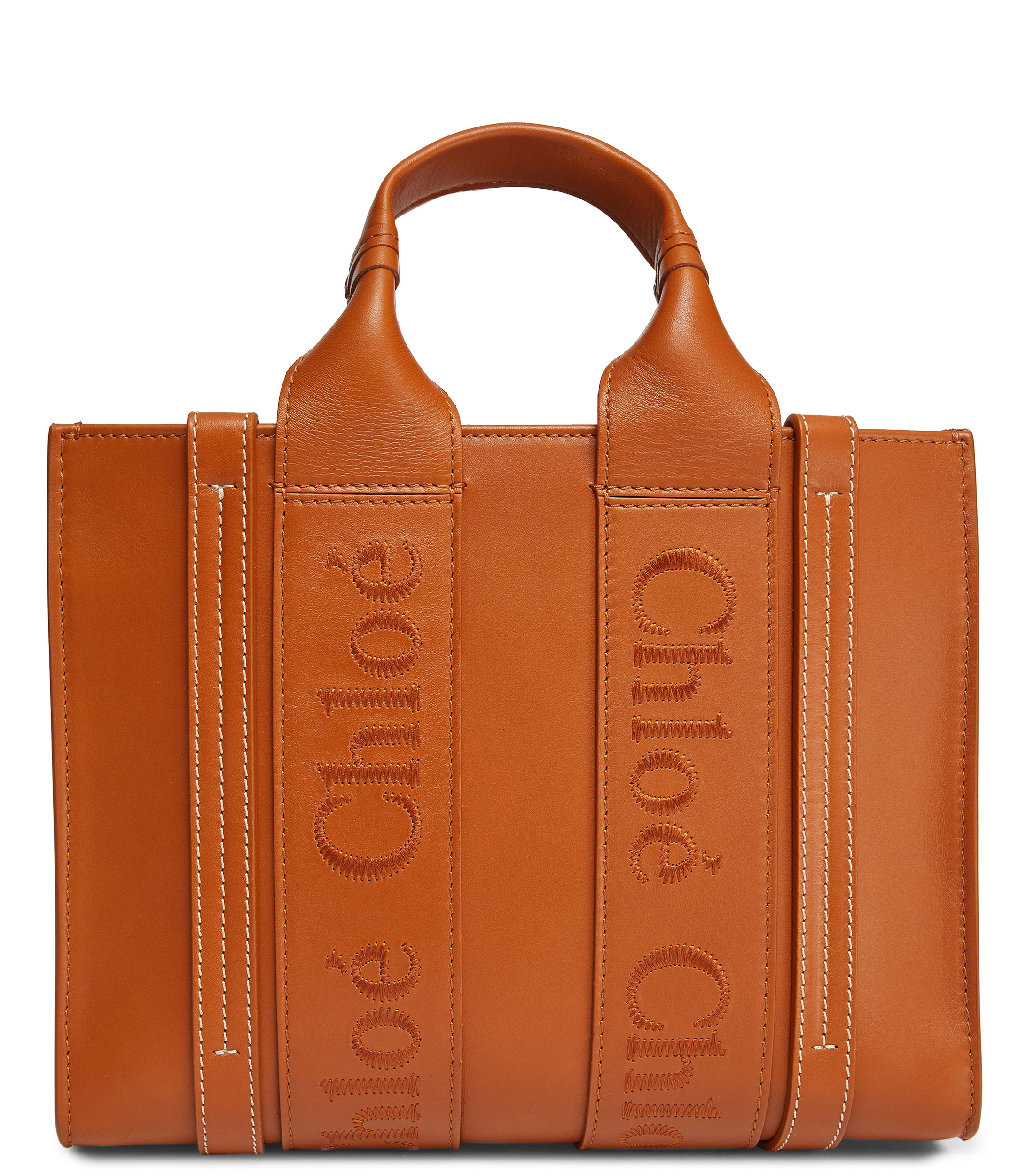 Chloé Bolso Tote café Woody en piel Mujer - El Palacio de Hierro