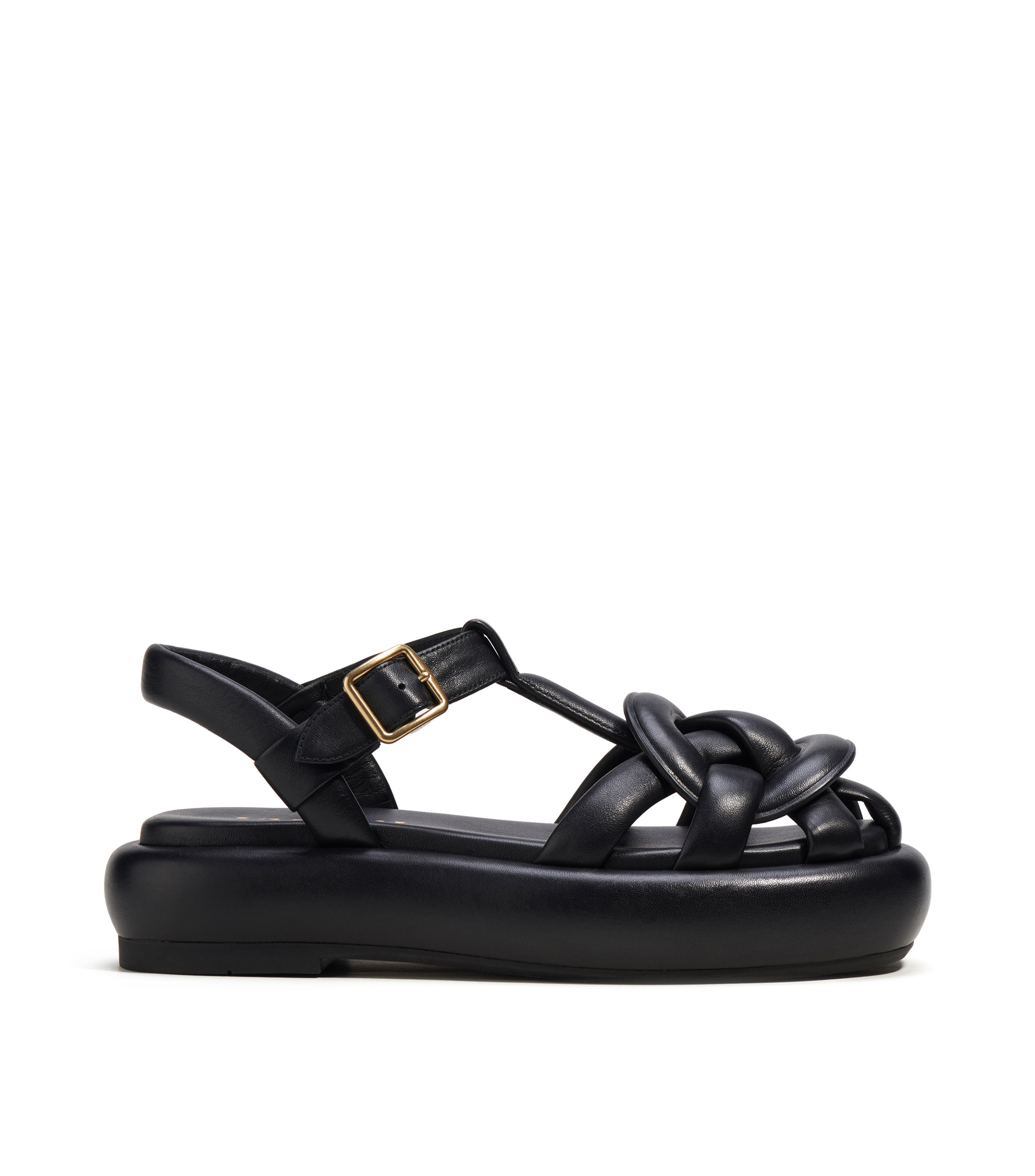 COACH: Sandalias negras con plataforma Penney Mujer | El Palacio de Hierro