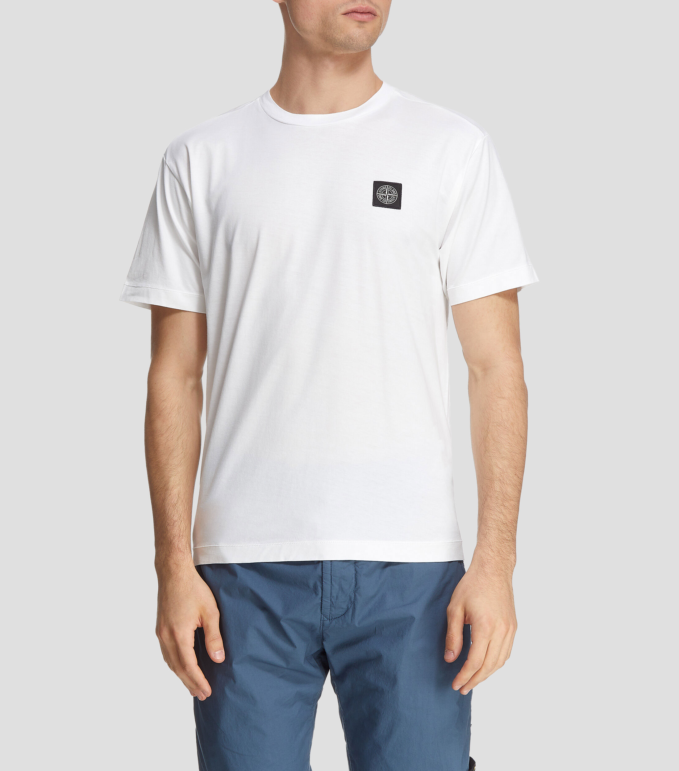 Stone Island: Playera Cuello Redondo Manga Corta Hombre | El Palacio de ...